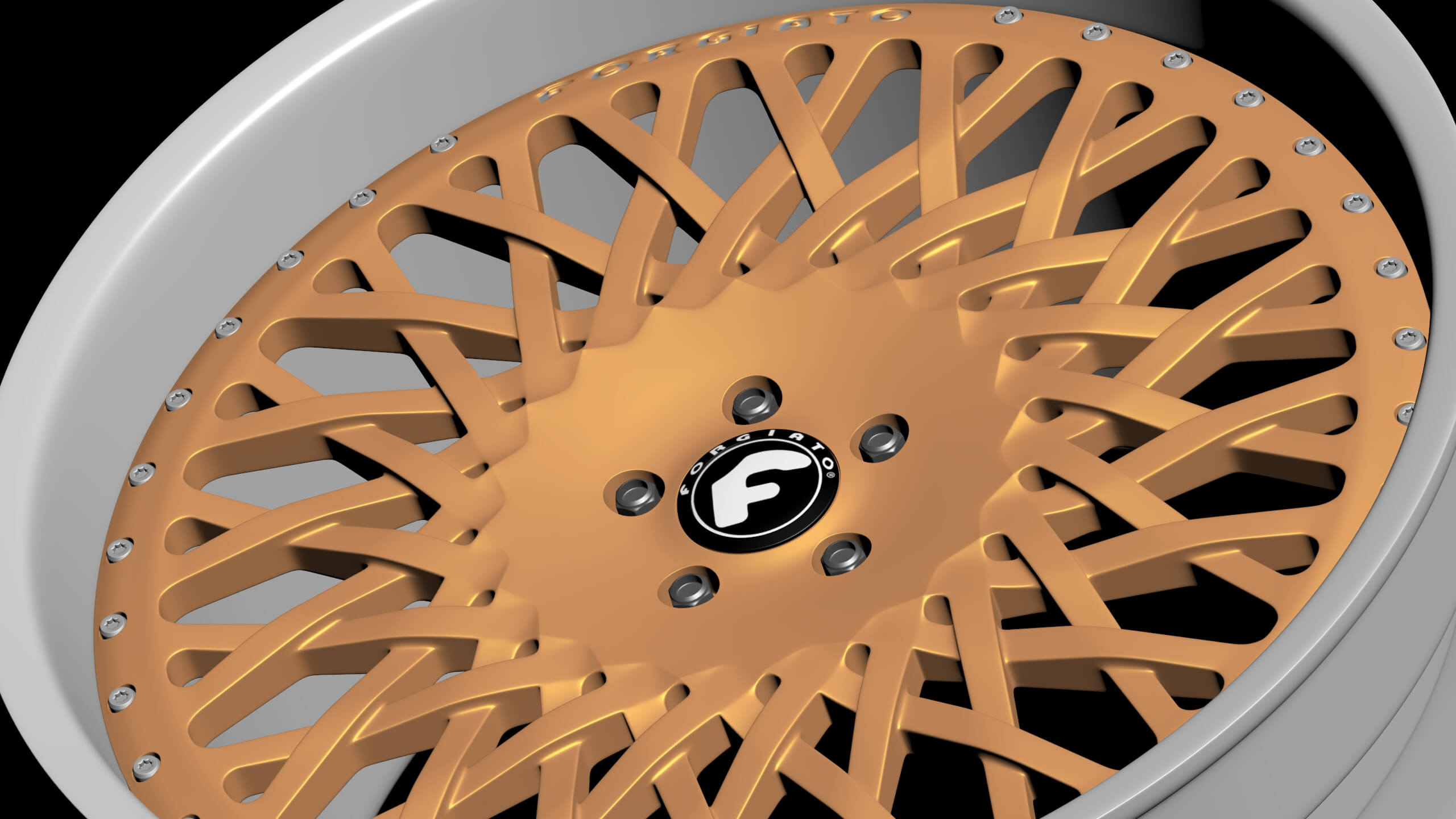 Forgiato Tessuto Rim - 3D Model by bayazoff