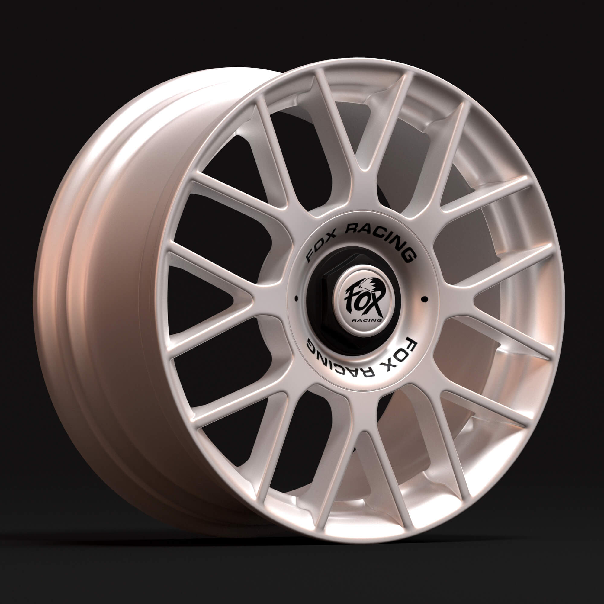 FOX RACING F 4 Wheels - 3D Model by bayazoff