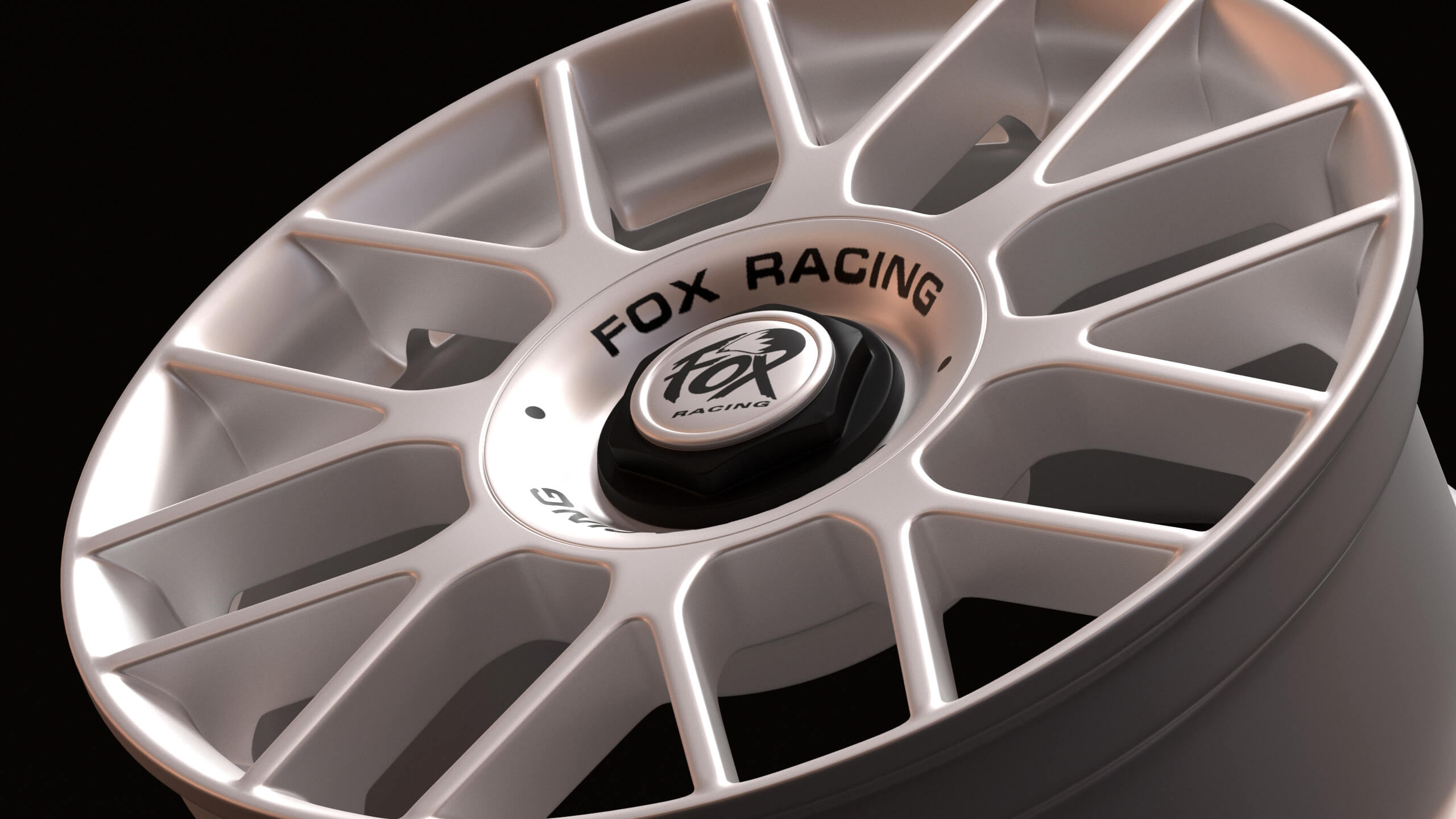 FOX RACING F 4 Wheels - 3D Model by bayazoff
