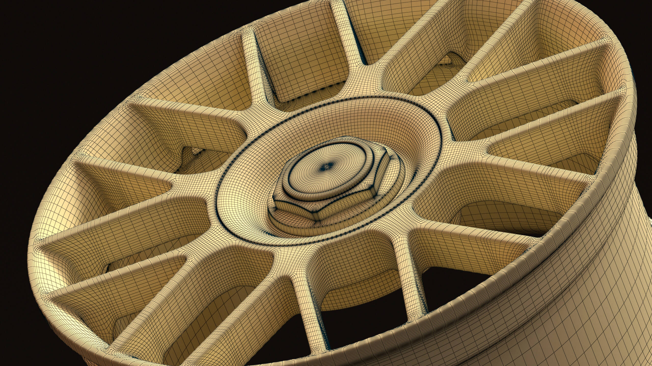 FOX RACING F 4 Wheels - 3D Model by bayazoff