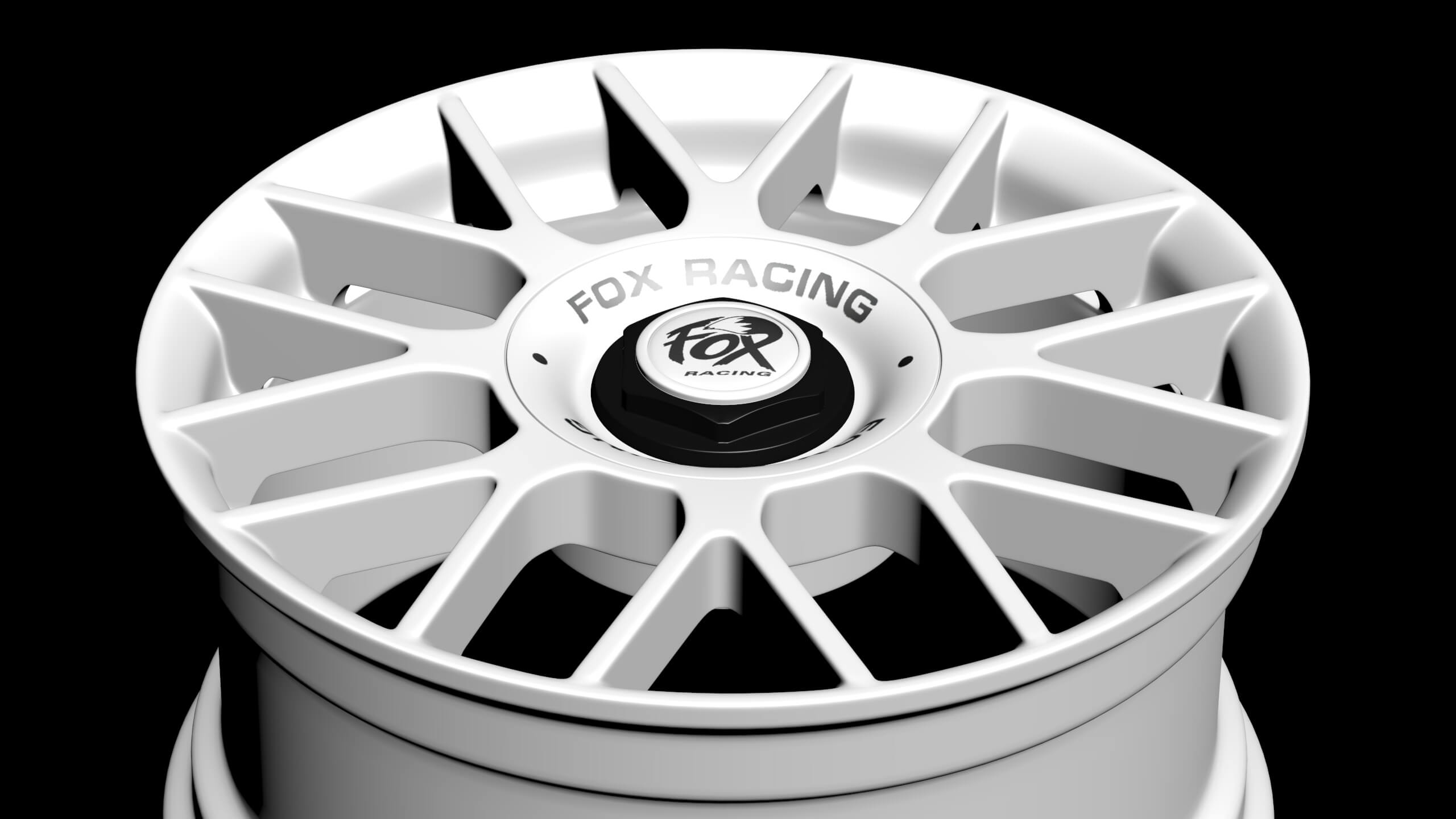 FOX RACING F 4 Wheels - 3D Model by bayazoff