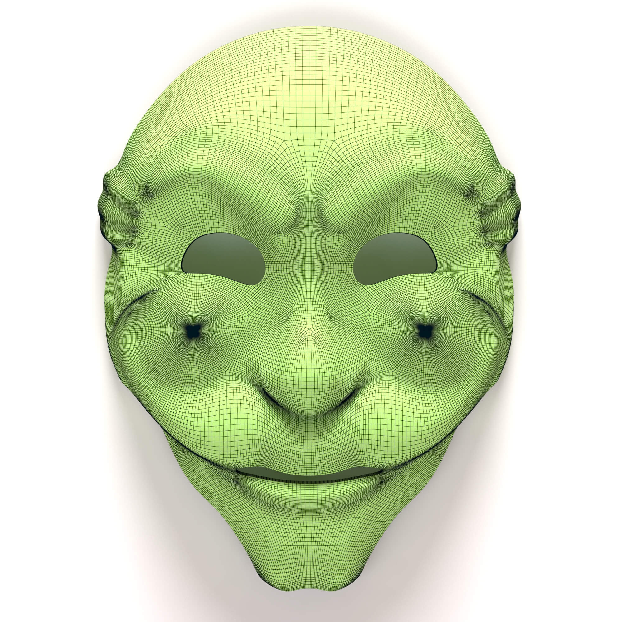 Fsociety Mask - 3D Print Model by bayazoff