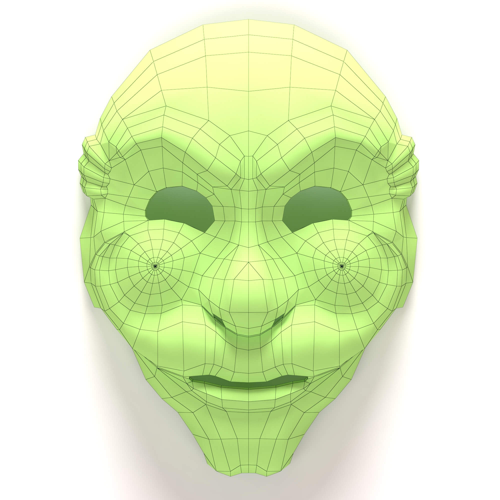 Fsociety Mask - 3D Print Model by bayazoff