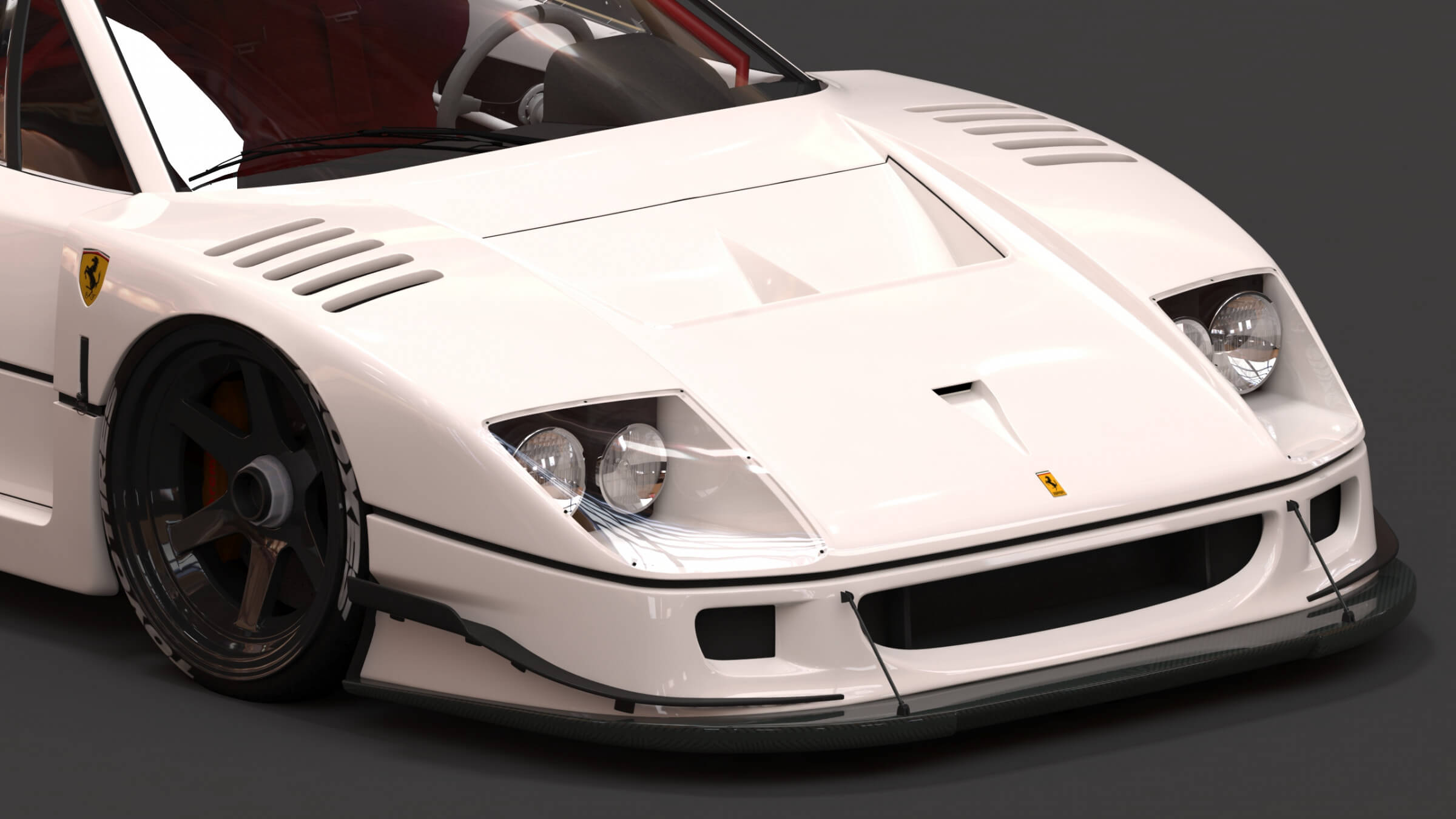 F40LBWK 2 3D Render | RenderHub Gallery