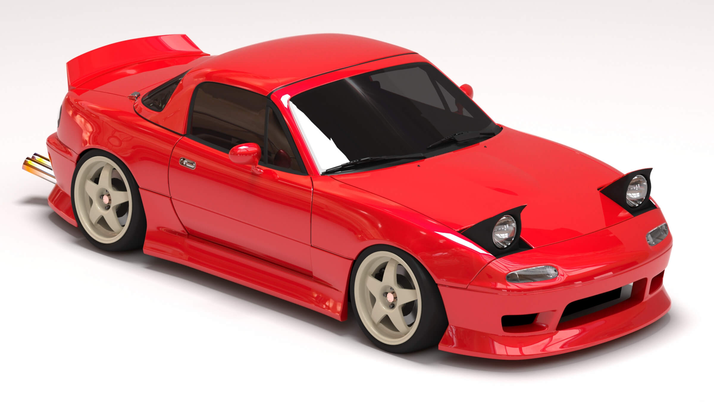 KBD2 3D Render, Digital Art by bayazoff