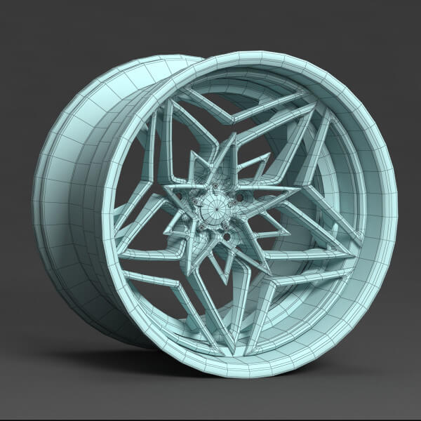 SK Forged Nika 3D Render | RenderHub Gallery