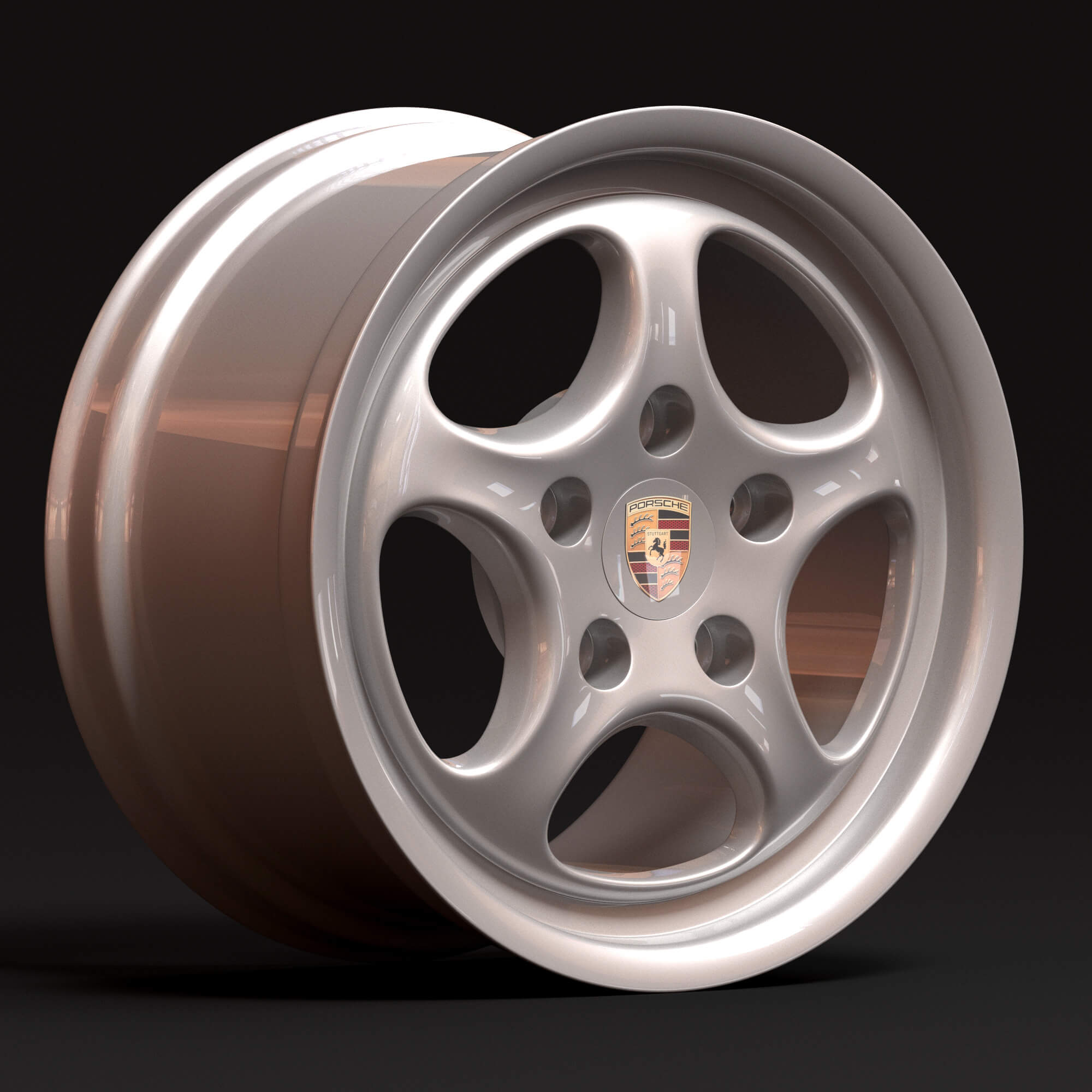 Gemballa Le Mans Wheel - 3D Model by bayazoff