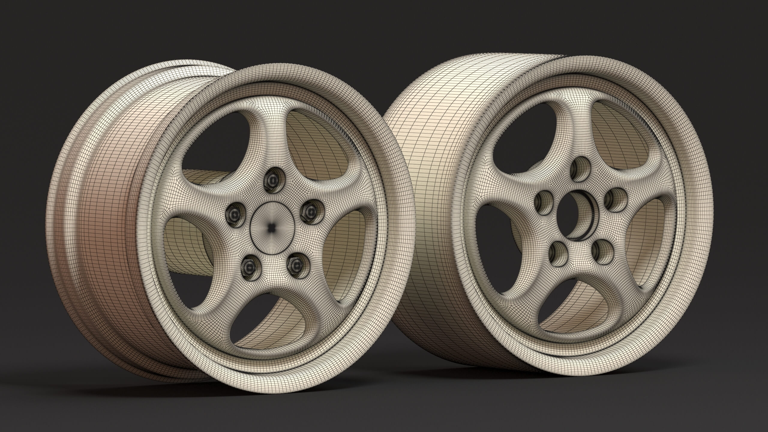 Gemballa Le Mans Wheel - 3D Model by bayazoff
