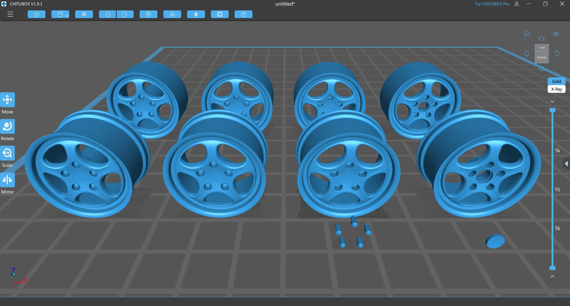 Gemballa Le Mans Wheel - 3D Model by bayazoff