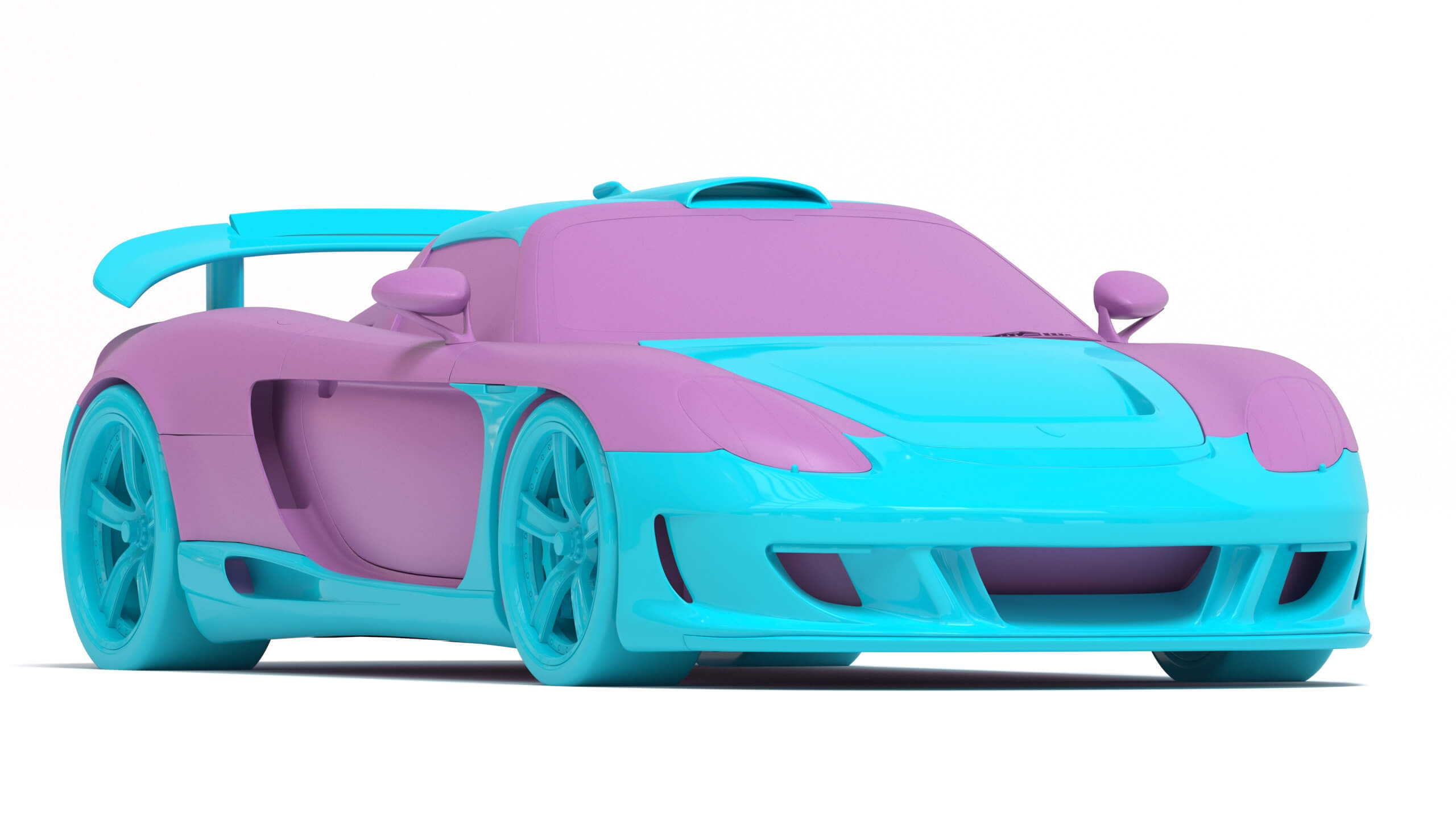Gemballa Mirage GT Kit - 3D Model by bayazoff