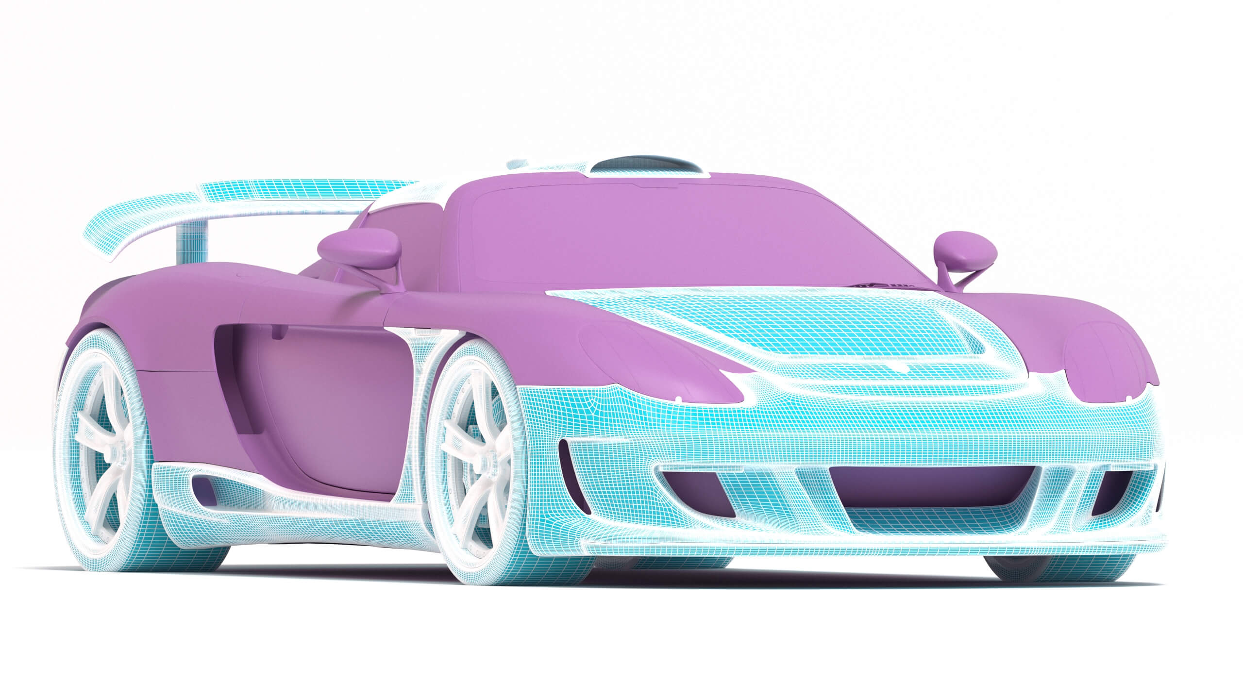 Gemballa Mirage GT Kit - 3D Model by bayazoff