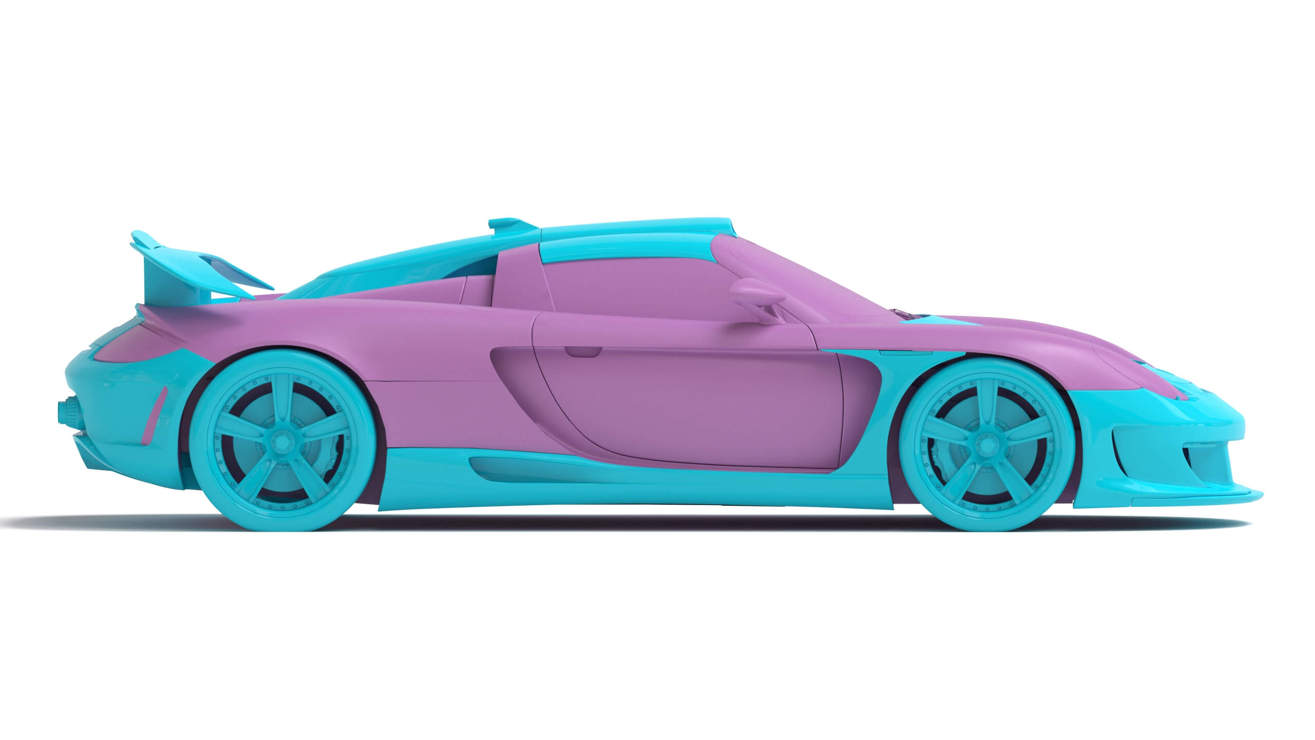 Gemballa Mirage GT Kit - 3D Model by bayazoff