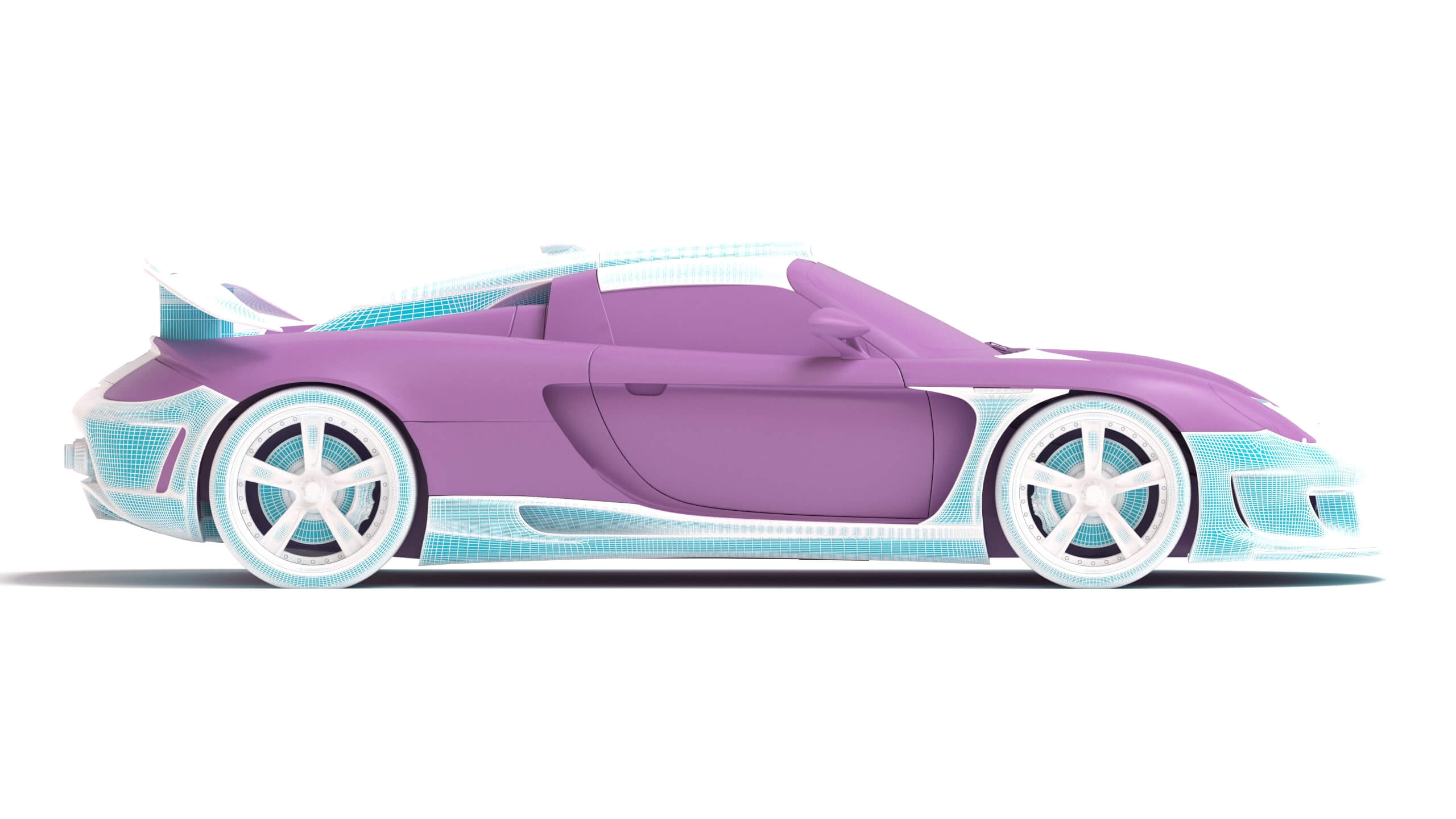Gemballa Mirage GT Kit - 3D Model by bayazoff