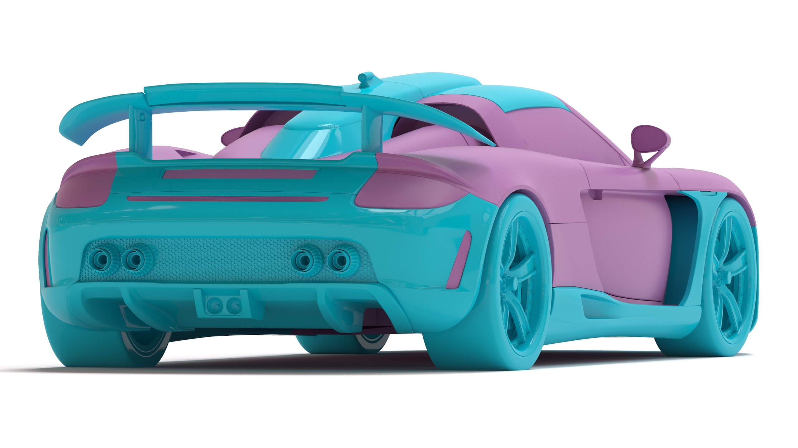 Gemballa Mirage GT Kit - 3D Model by bayazoff