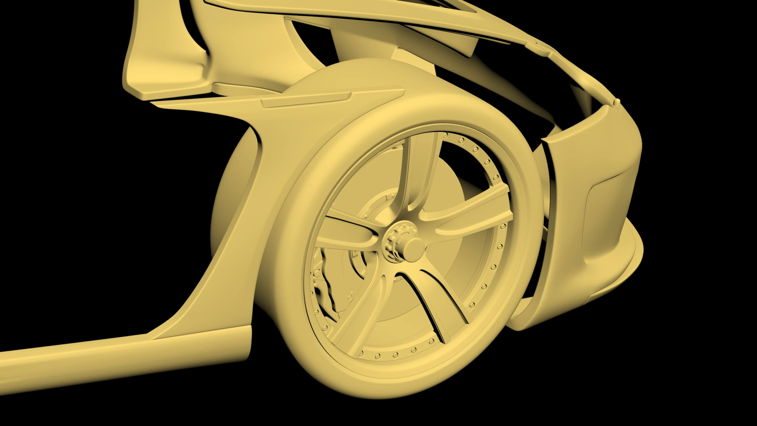 Gemballa Mirage GT Kit - 3D Model by bayazoff