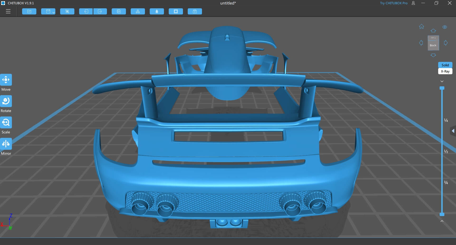 Gemballa Mirage GT Kit - 3D Model by bayazoff