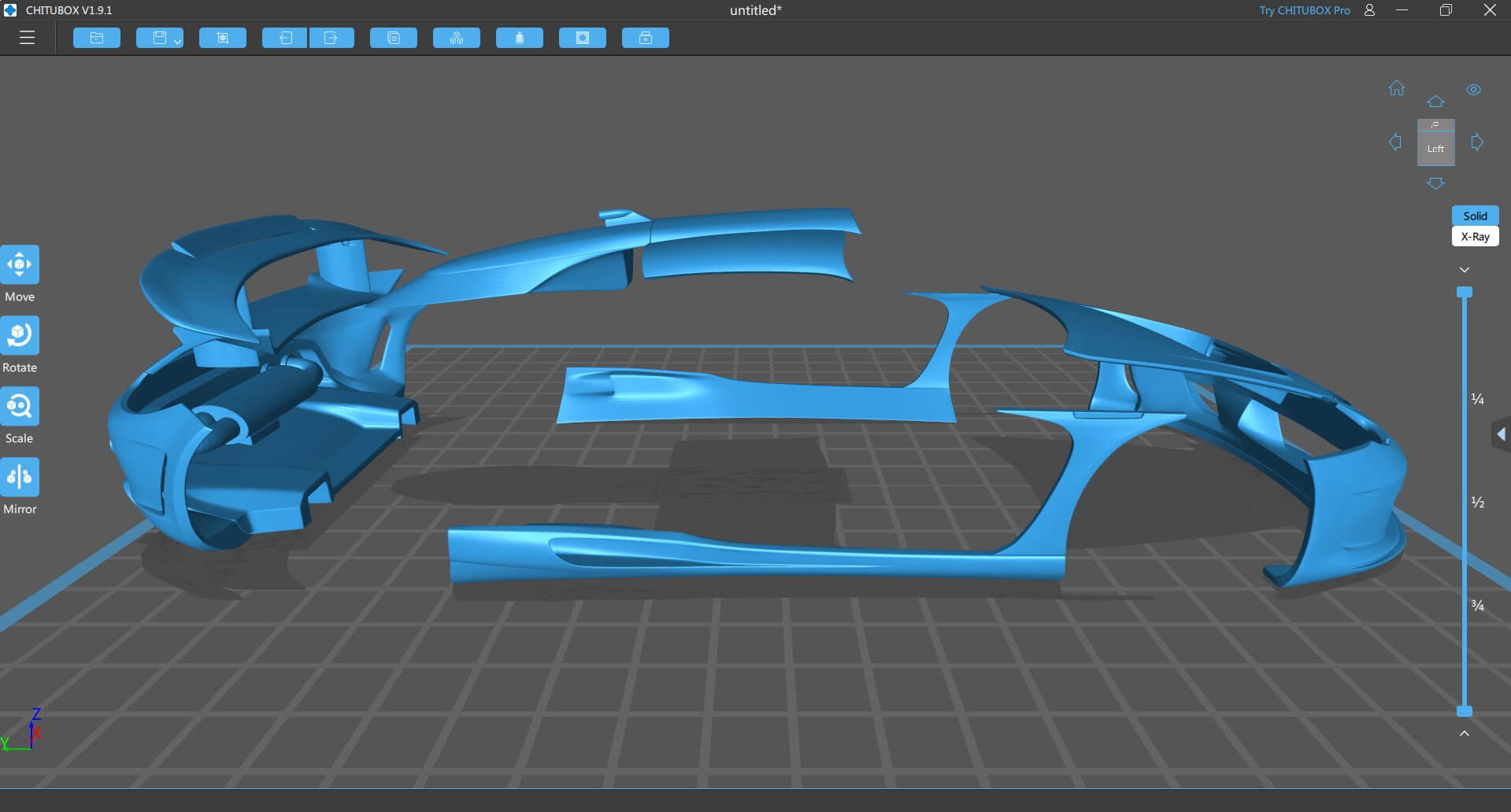 Gemballa Mirage GT Kit - 3D Model by bayazoff