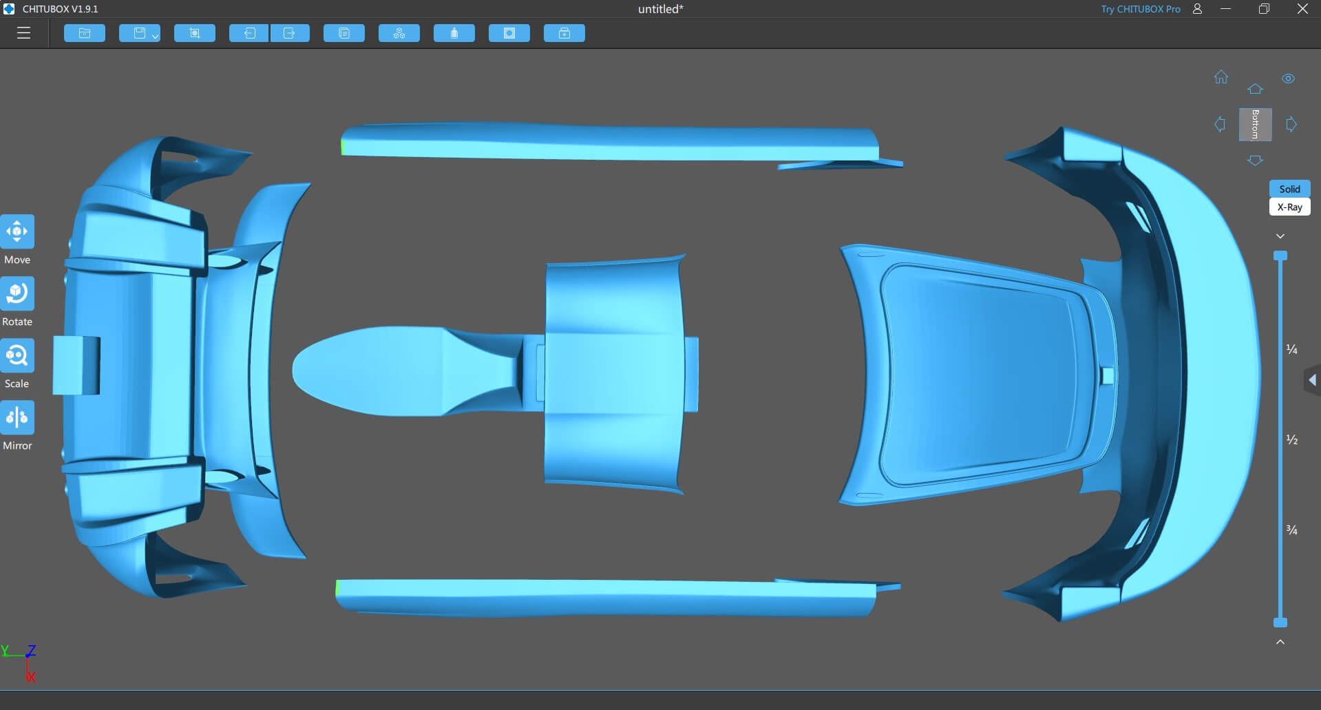 Gemballa Mirage GT Kit - 3D Model by bayazoff