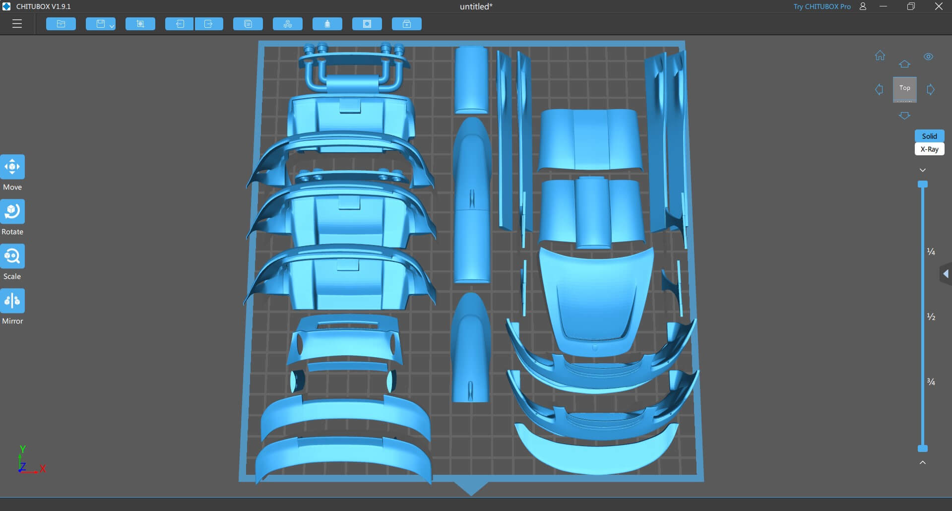 Gemballa Mirage GT Kit - 3D Model by bayazoff