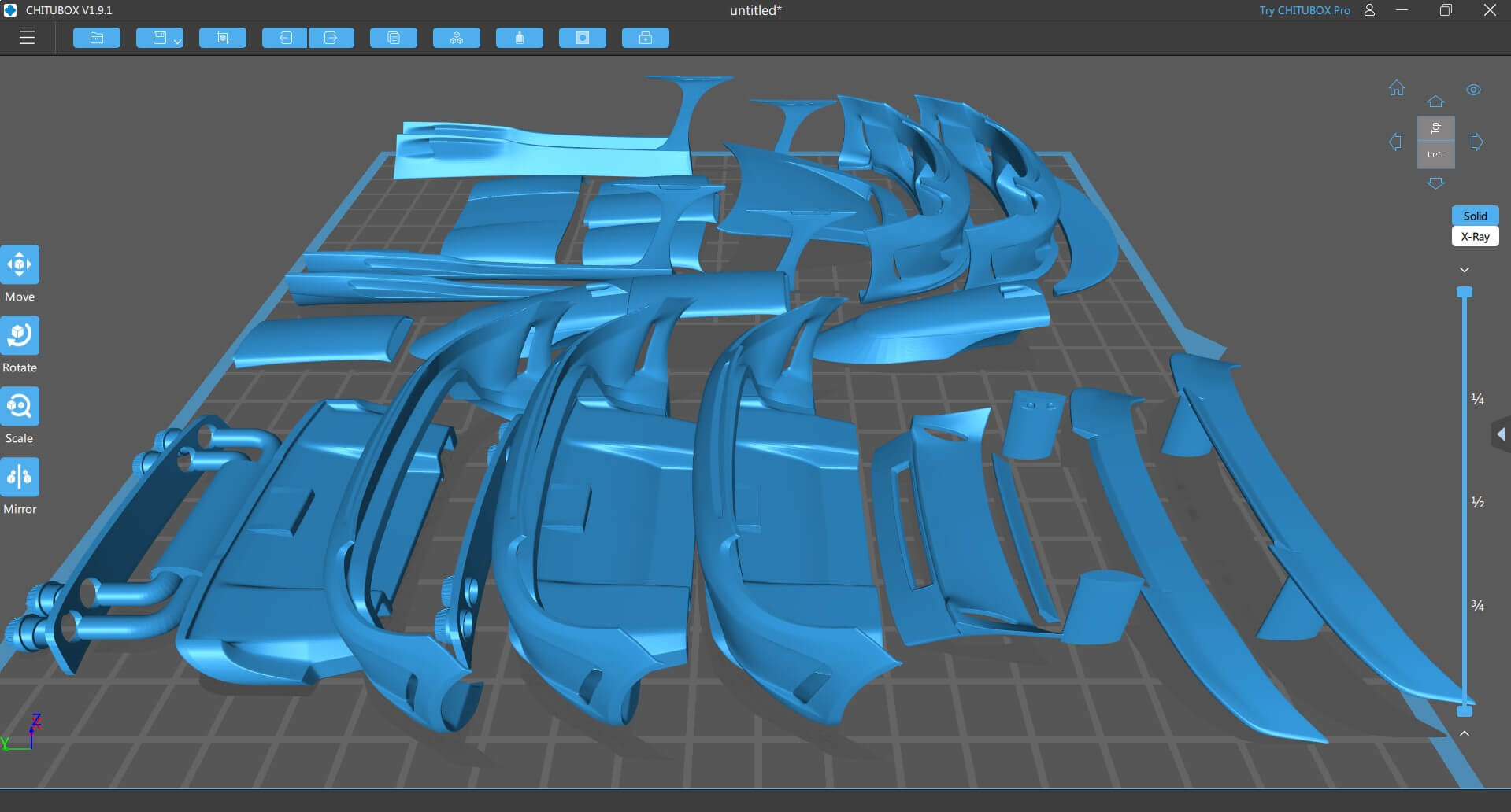 Gemballa Mirage GT Kit - 3D Model by bayazoff