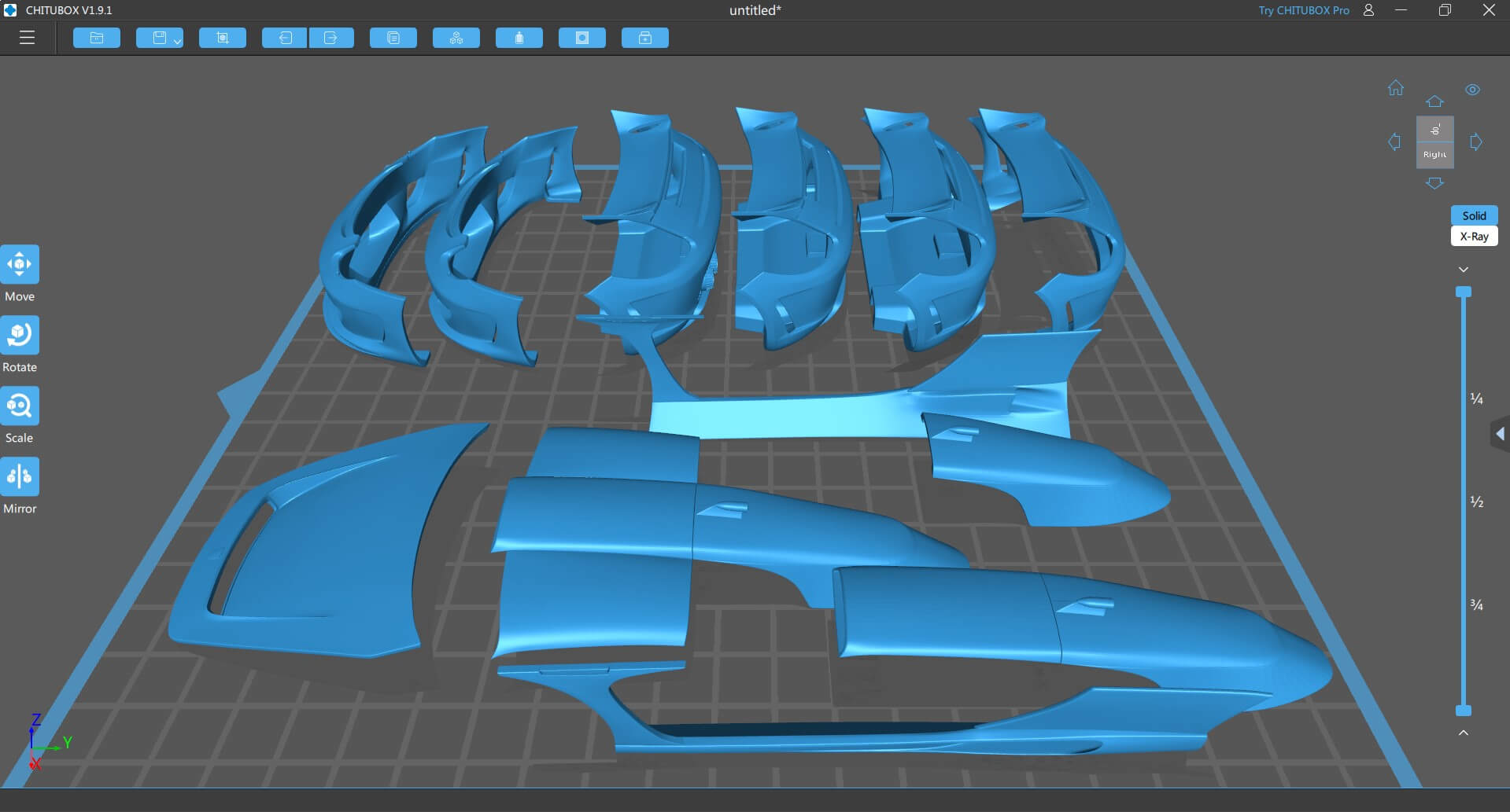 Gemballa Mirage GT Kit - 3D Model by bayazoff