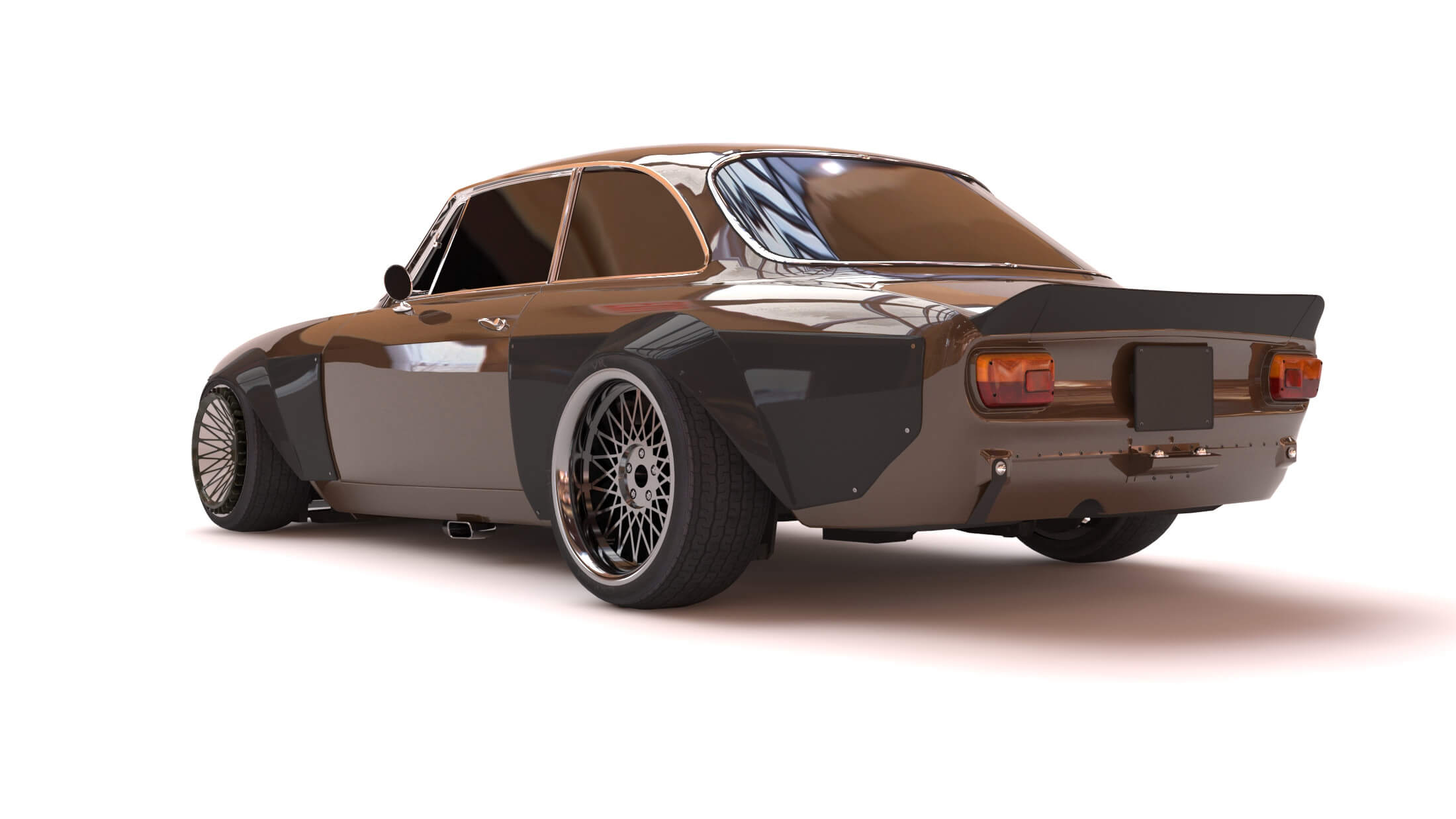 Giulia GTA Ks Wide Body Kit - 3D Print Model by bayazoff