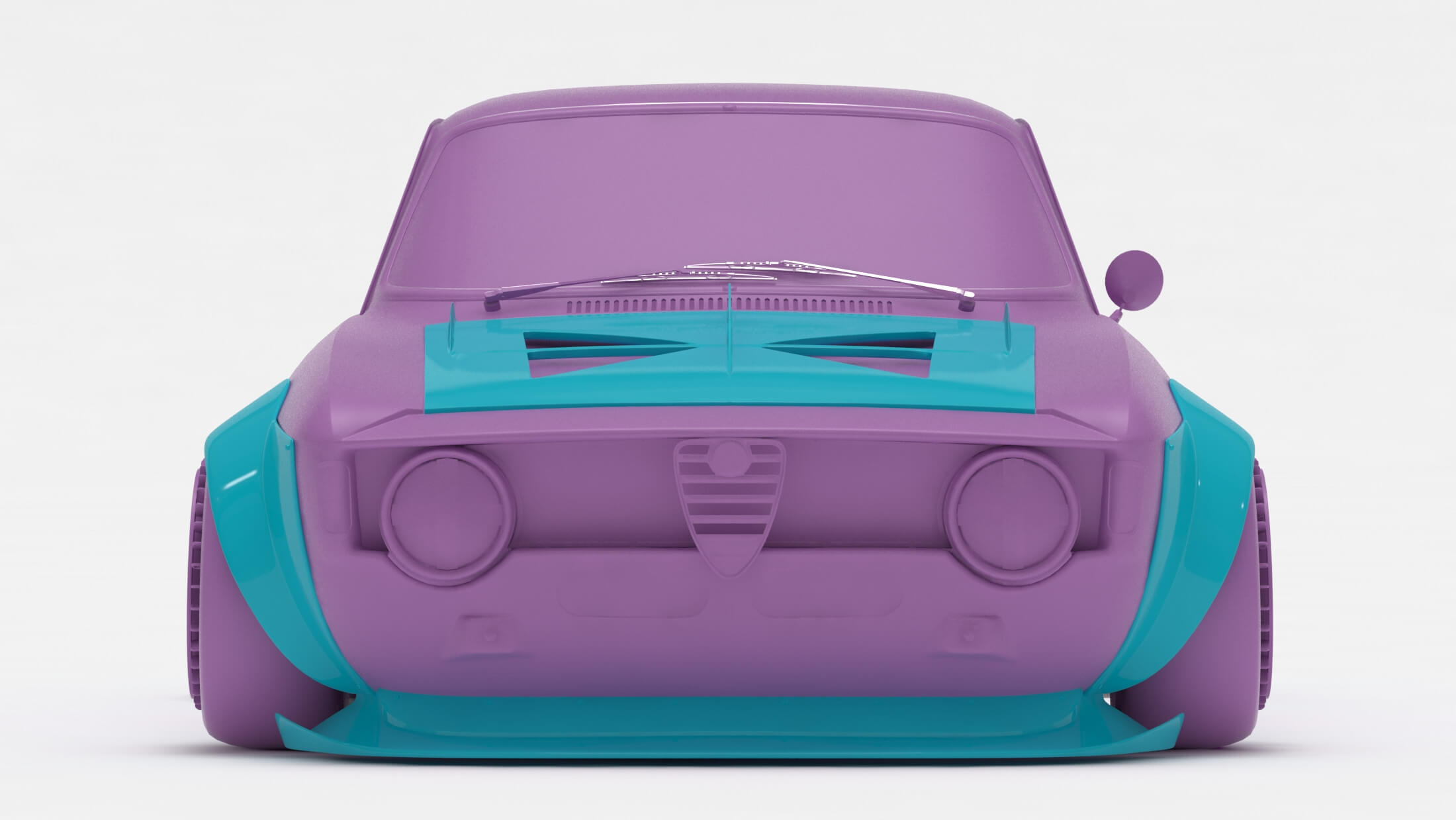 Giulia GTA Ks Wide Body Kit - 3D Print Model by bayazoff