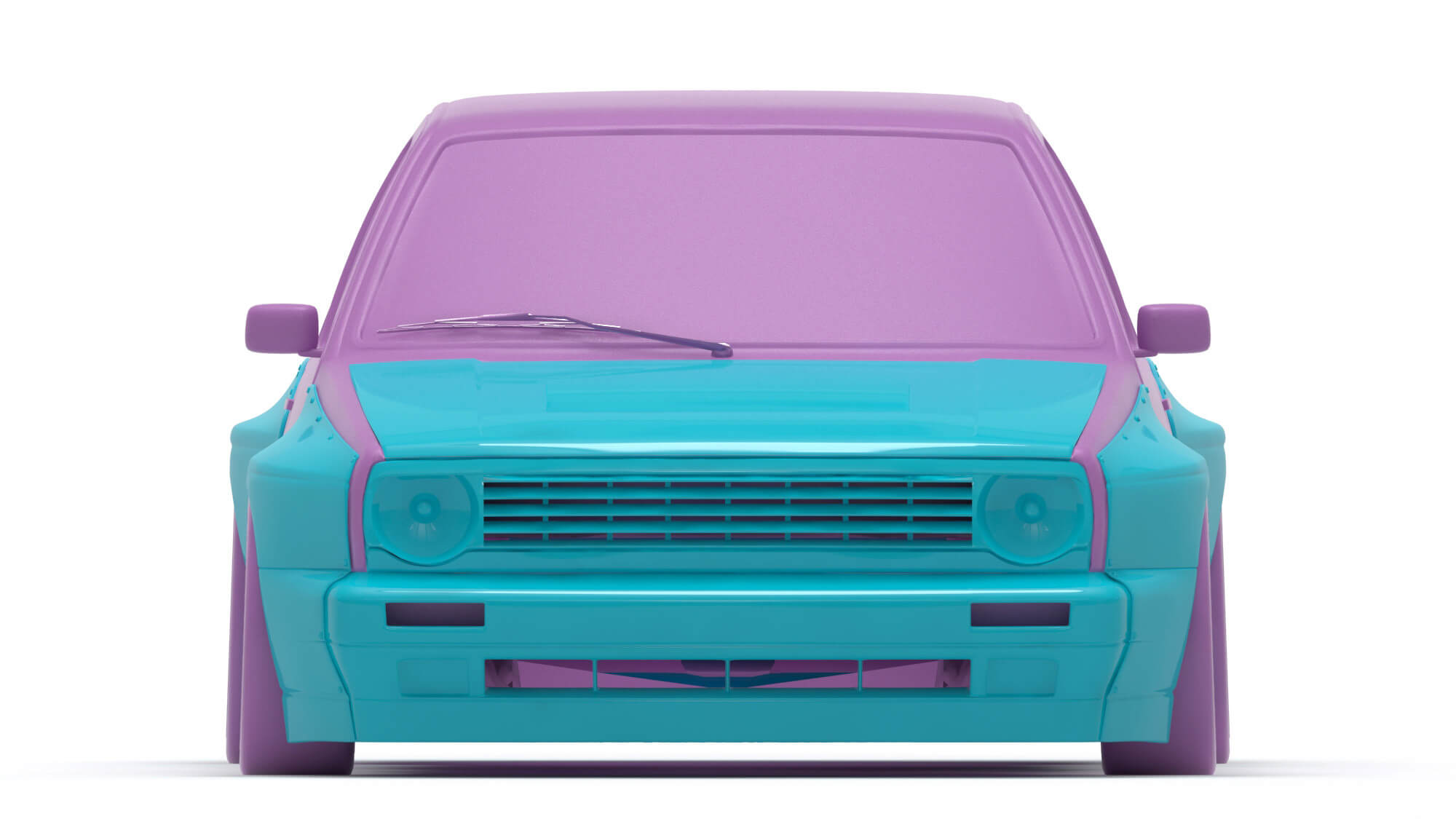 Golf 2 Pandem Print Kit - 3D Model by bayazoff