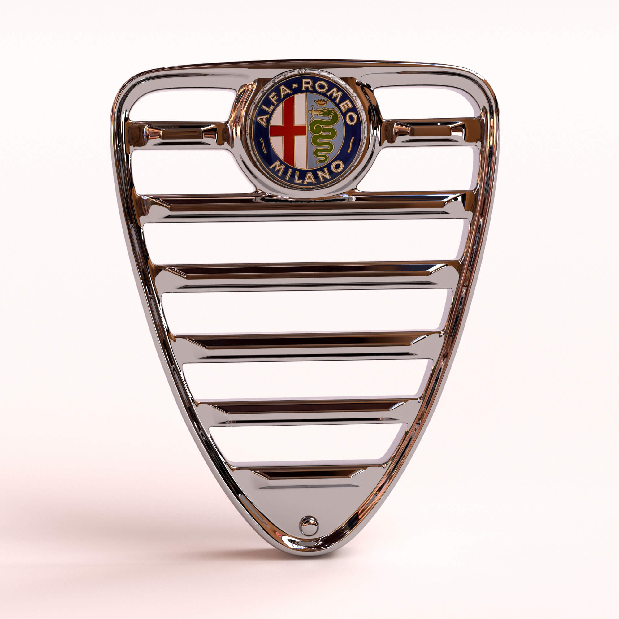 Guilia Sprint GTA Grill - Free 3D Model by bayazoff