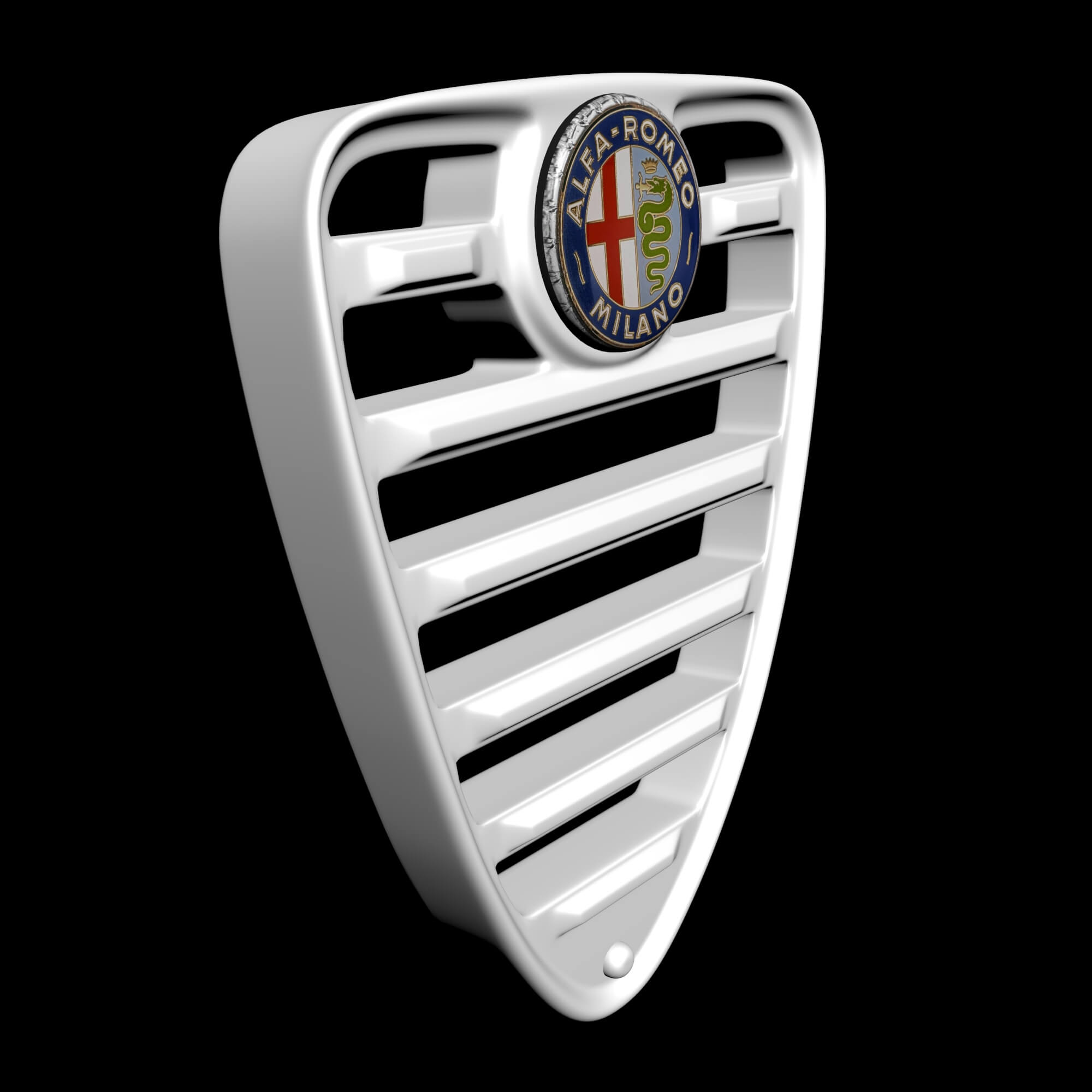 Guilia Sprint GTA Grill - Free 3D Model by bayazoff