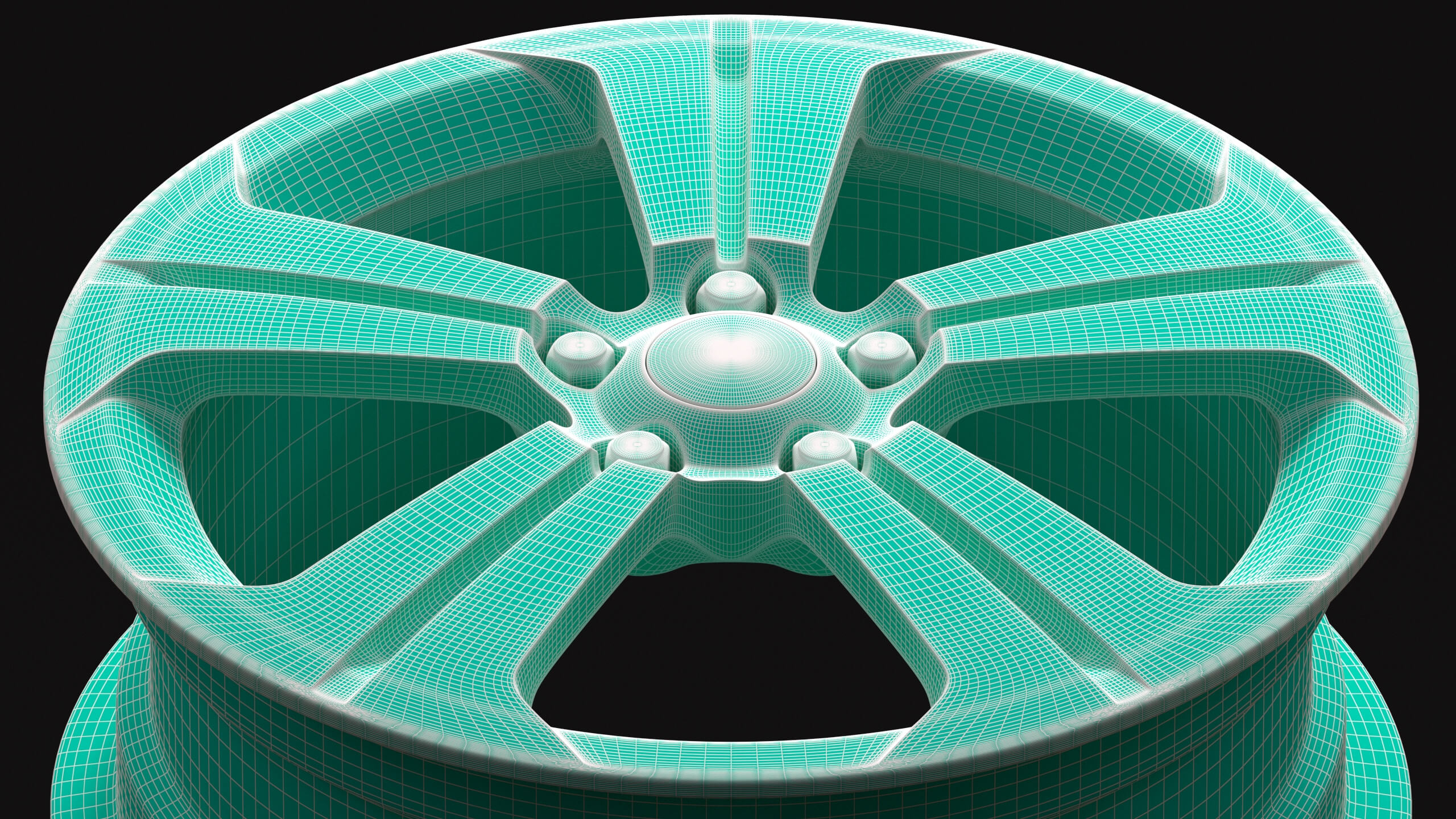 Holden HSV Vz GTS Rp Wheel - 3D Print Model by bayazoff