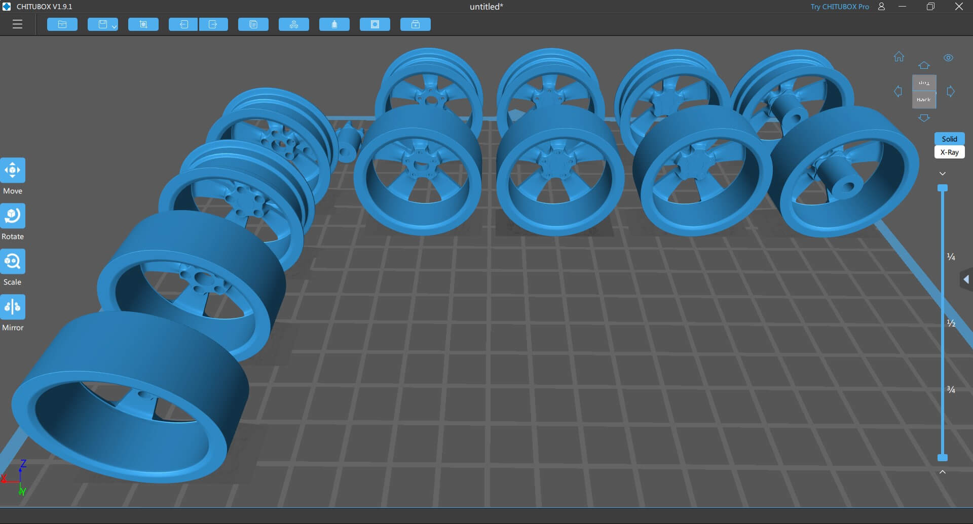 Holden HSV Vz GTS Rp Wheel - 3D Print Model by bayazoff