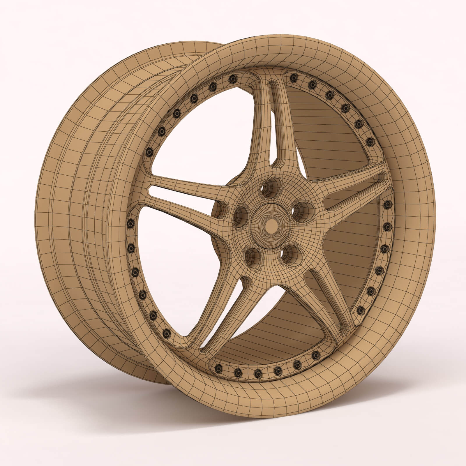 HRE 547R Rim Printable - 3D Model by bayazoff