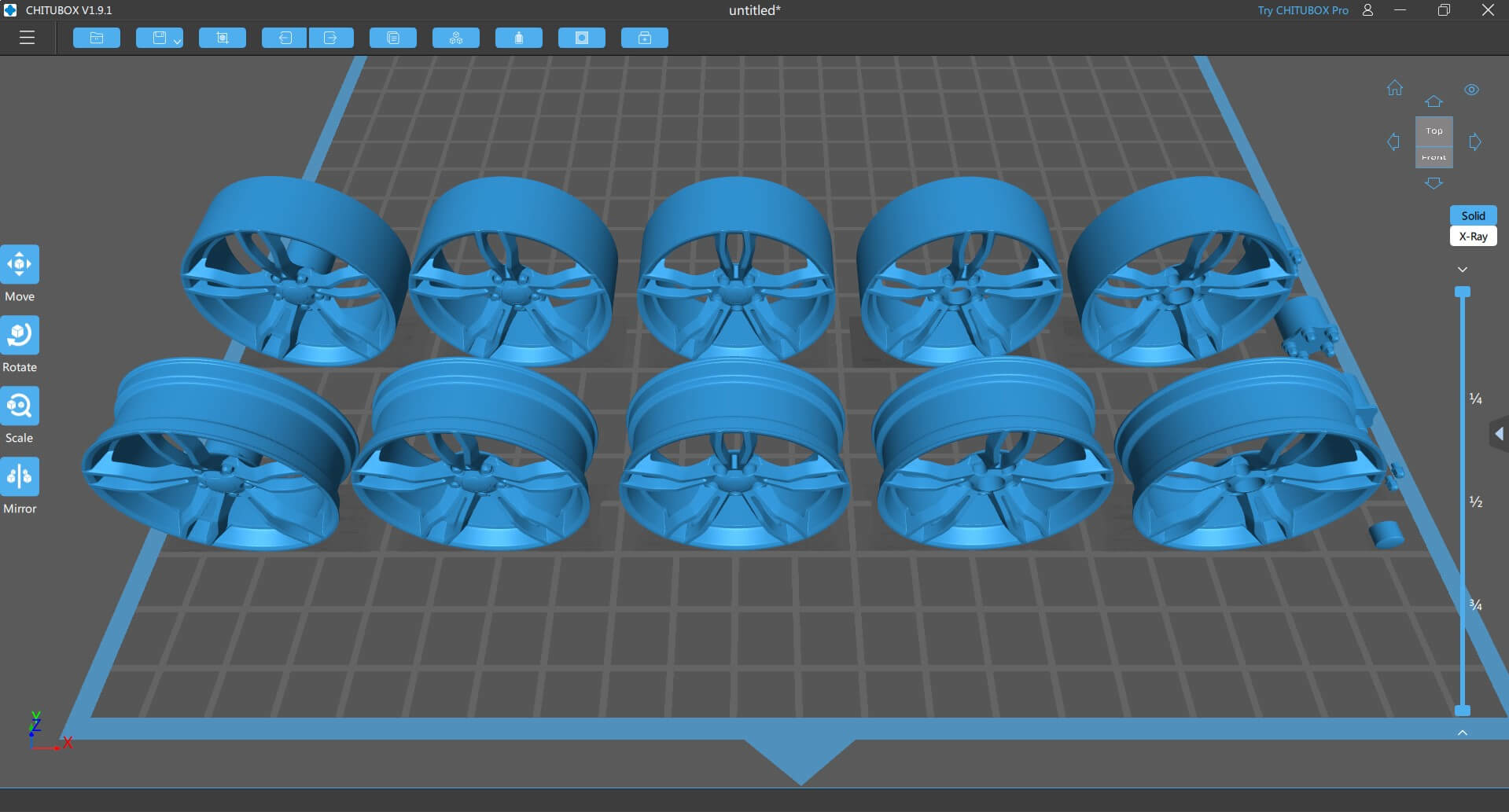 HSV Rapiers Rim - 3D Model by bayazoff