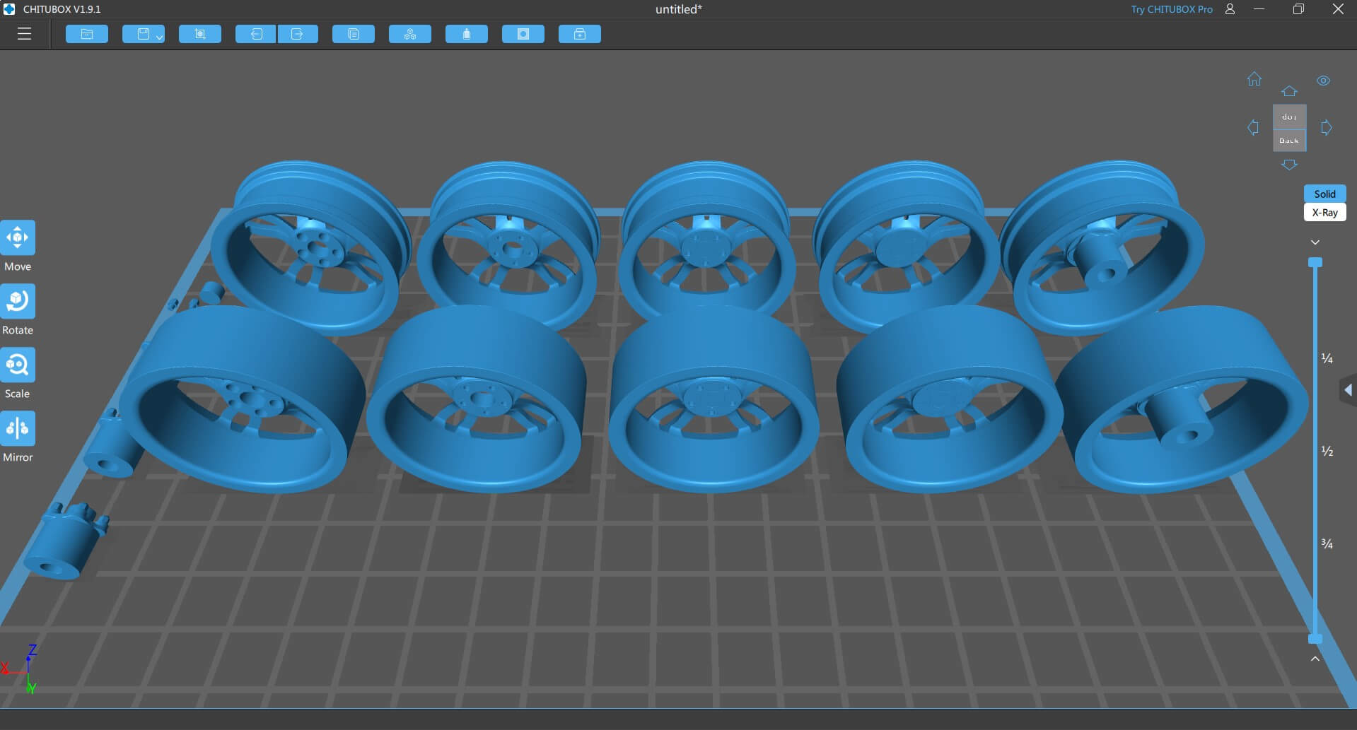 HSV Rapiers Rim - 3D Model by bayazoff