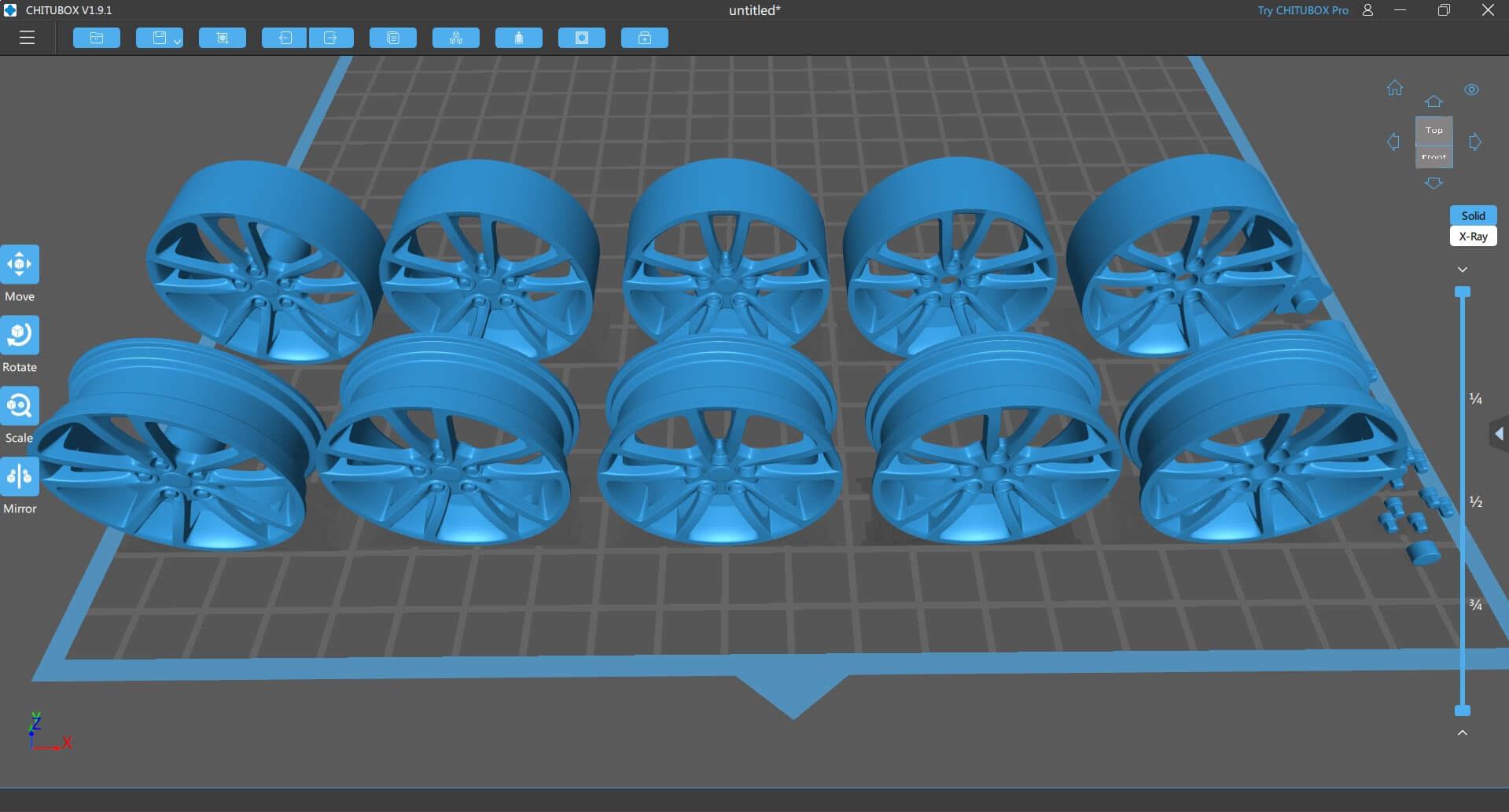 HSV Supersport Wheels - 3D Print Model by bayazoff