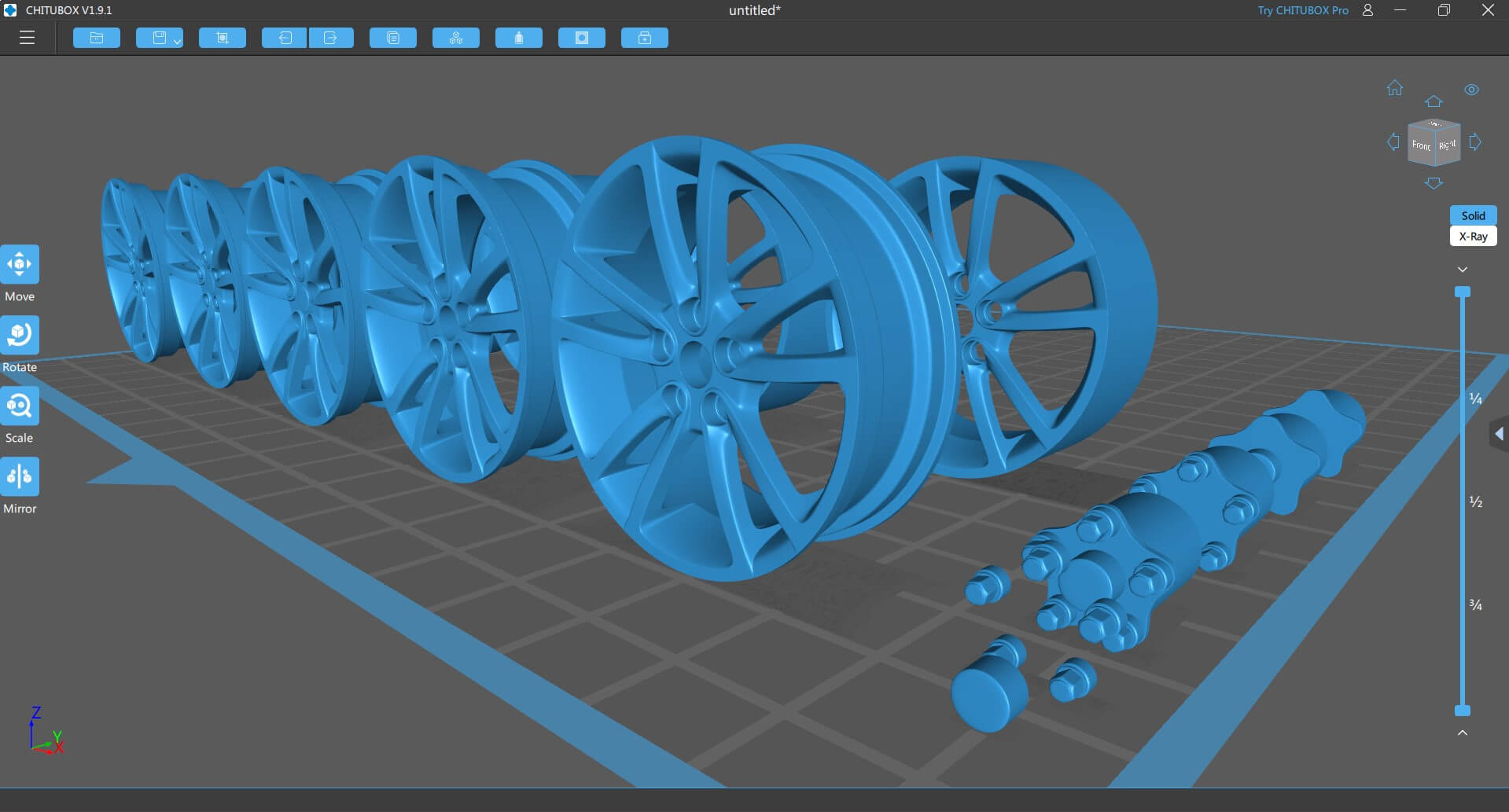 HSV Supersport Wheels - 3D Print Model by bayazoff