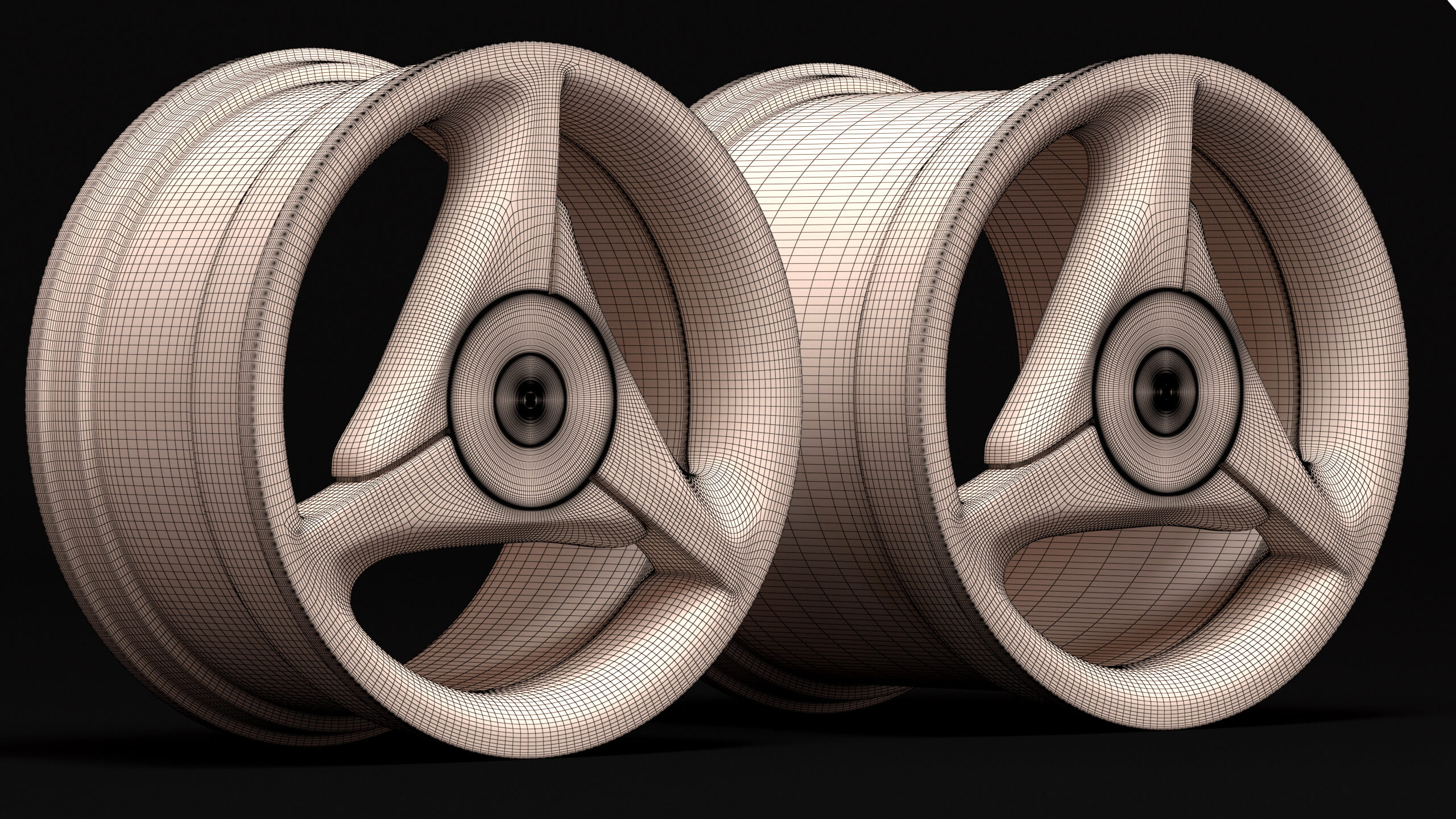 HSV Trispoke Rim - 3D Model by bayazoff