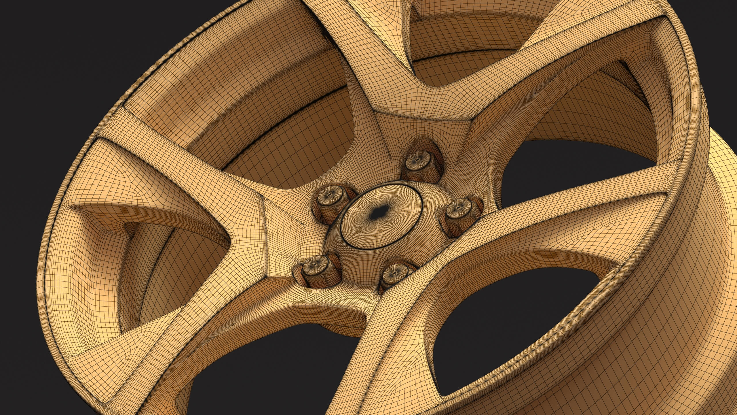 HSV VF R8 20' Wheel - 3D Model by bayazoff