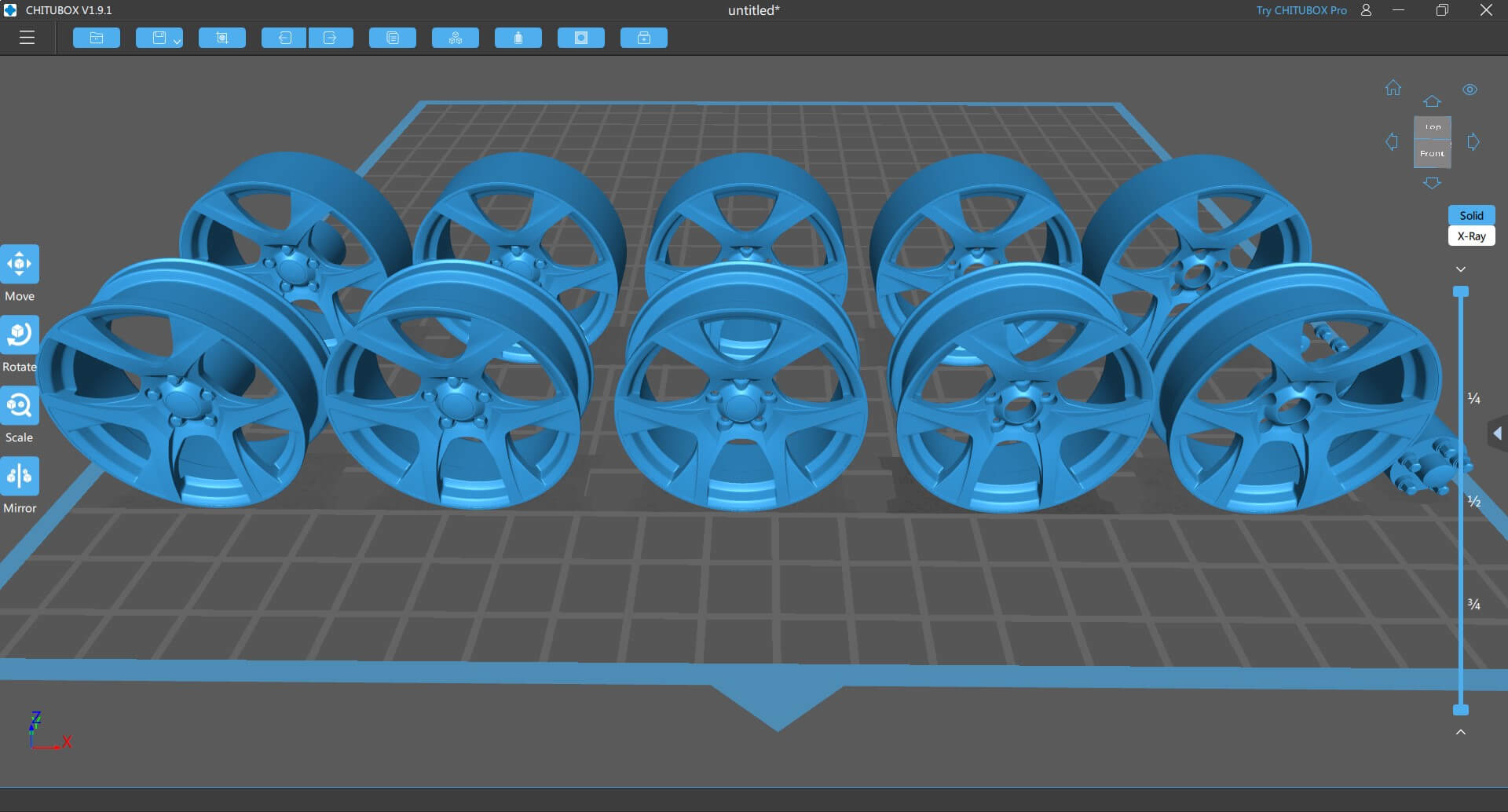 HSV VF R8 20' Wheel - 3D Model by bayazoff