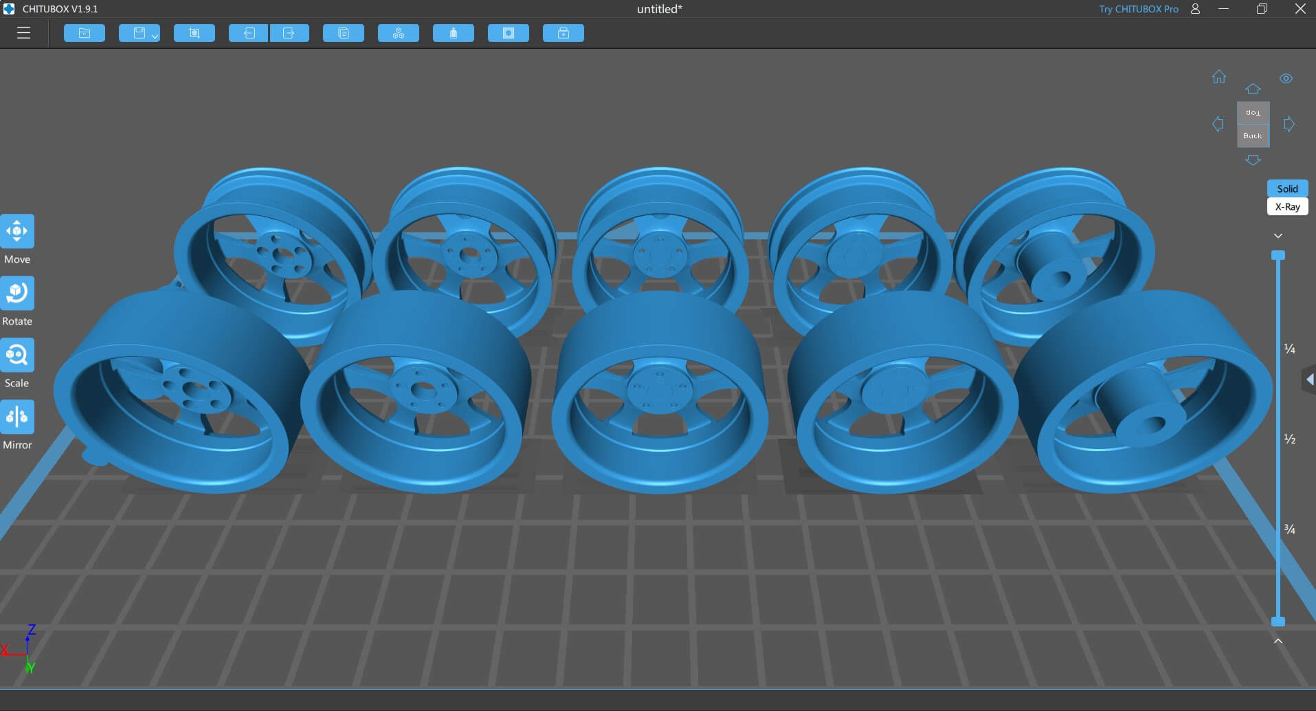 HSV VF R8 20' Wheel - 3D Model by bayazoff