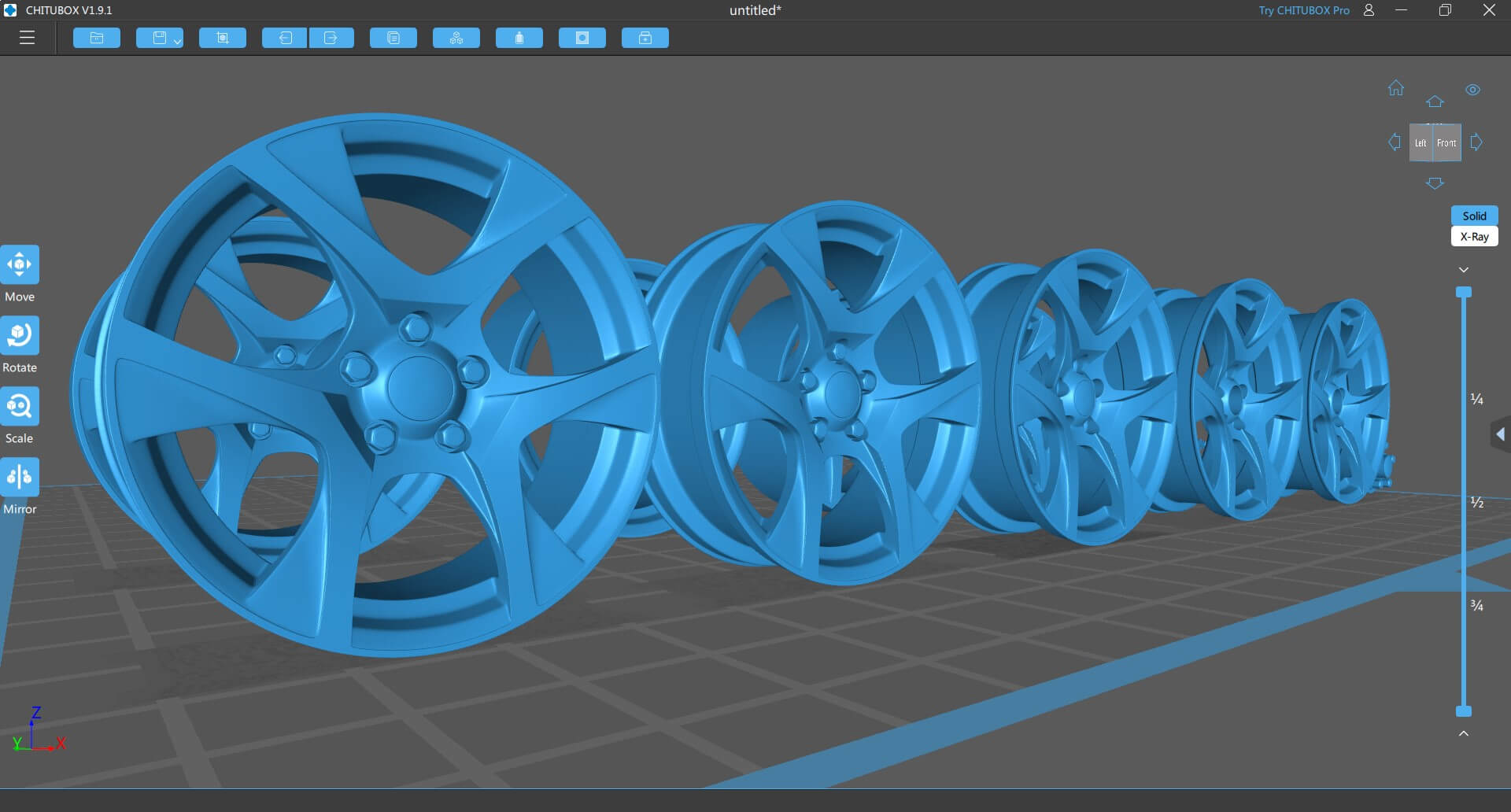 HSV VF R8 20' Wheel - 3D Model by bayazoff