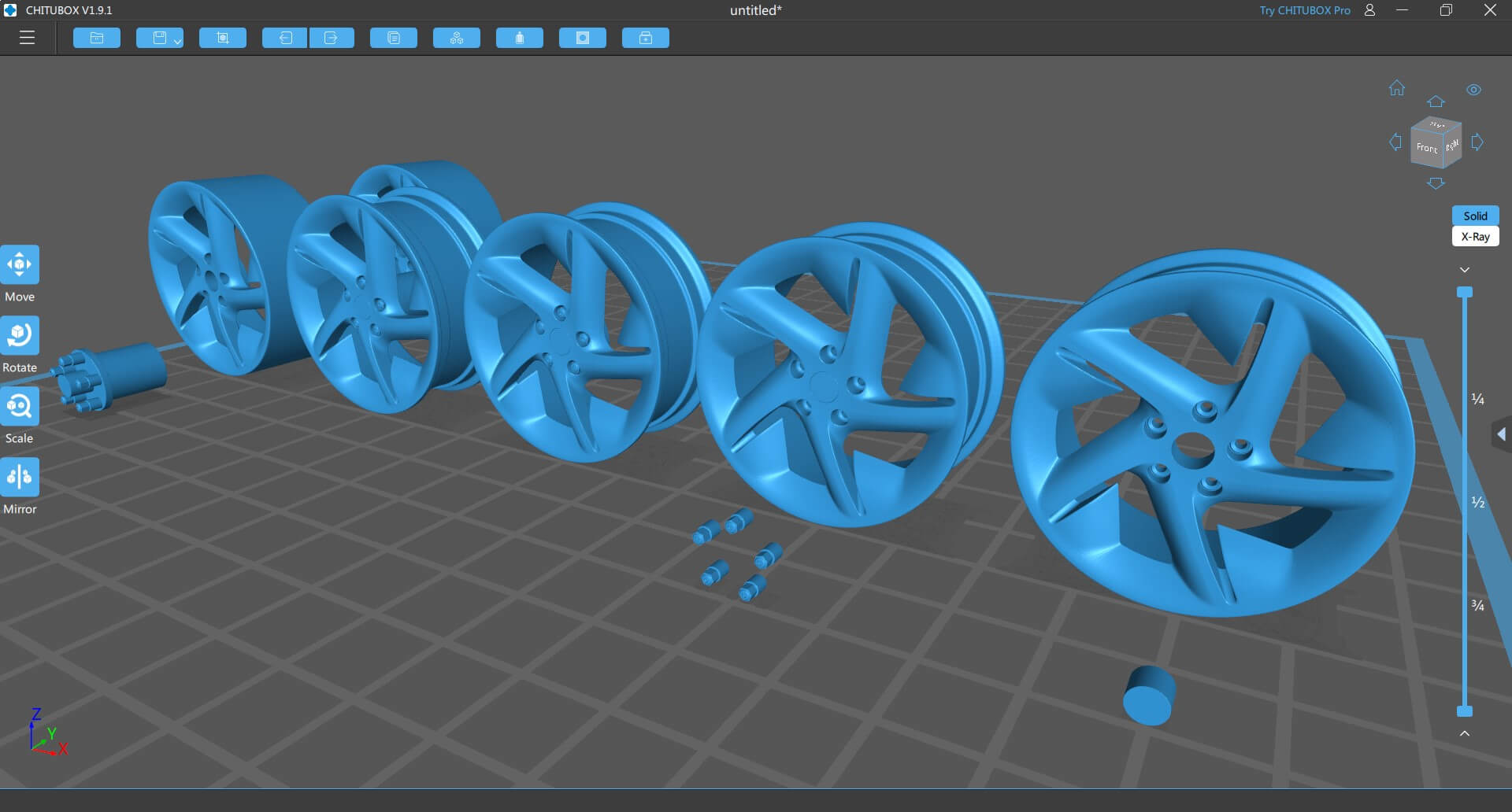HSV VN Group A 20Inch Wheel - 3D Model by bayazoff