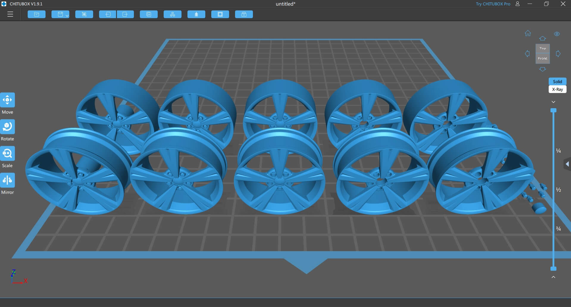 HSV VX GTS Wheels - 3D Model by bayazoff