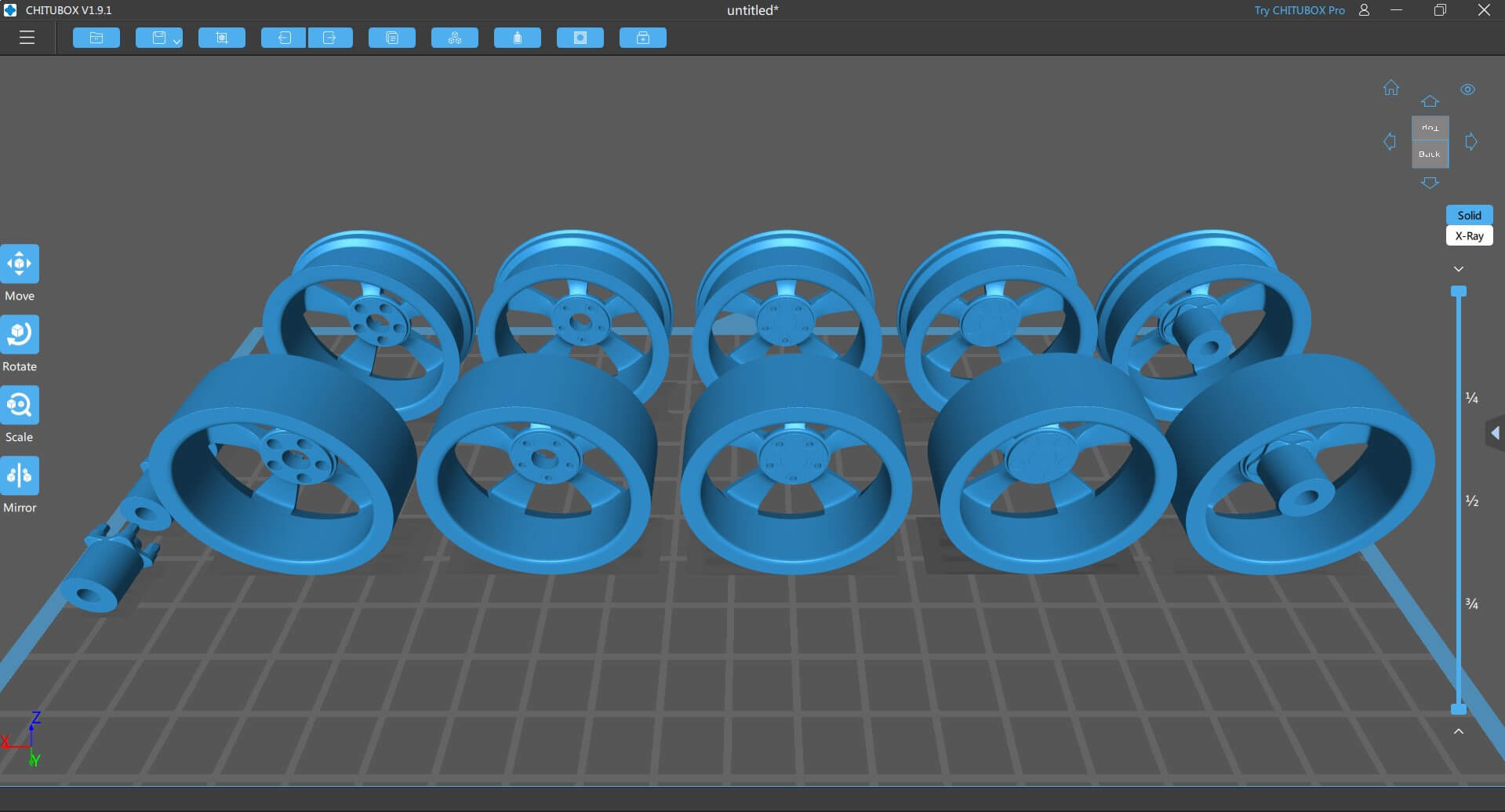 HSV VX GTS Wheels - 3D Model by bayazoff