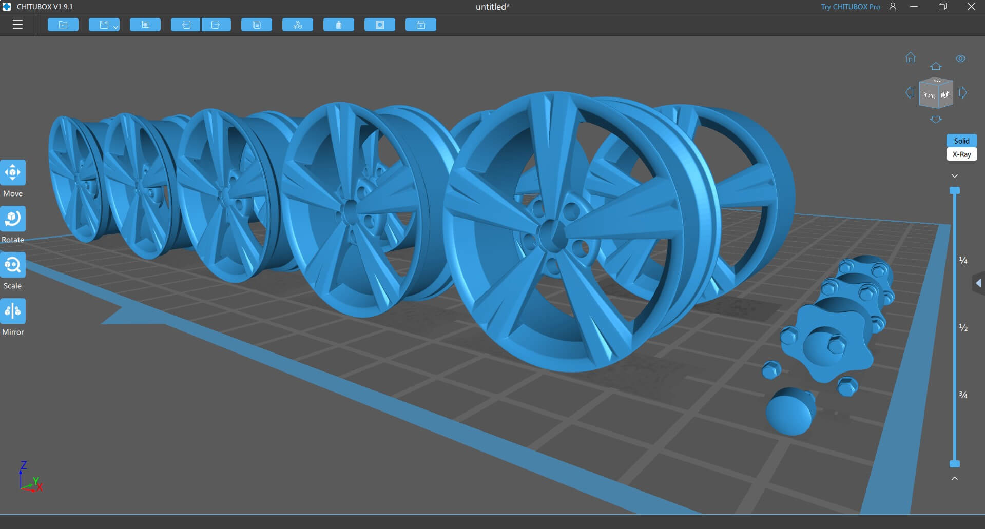 HSV VX GTS Wheels - 3D Model by bayazoff