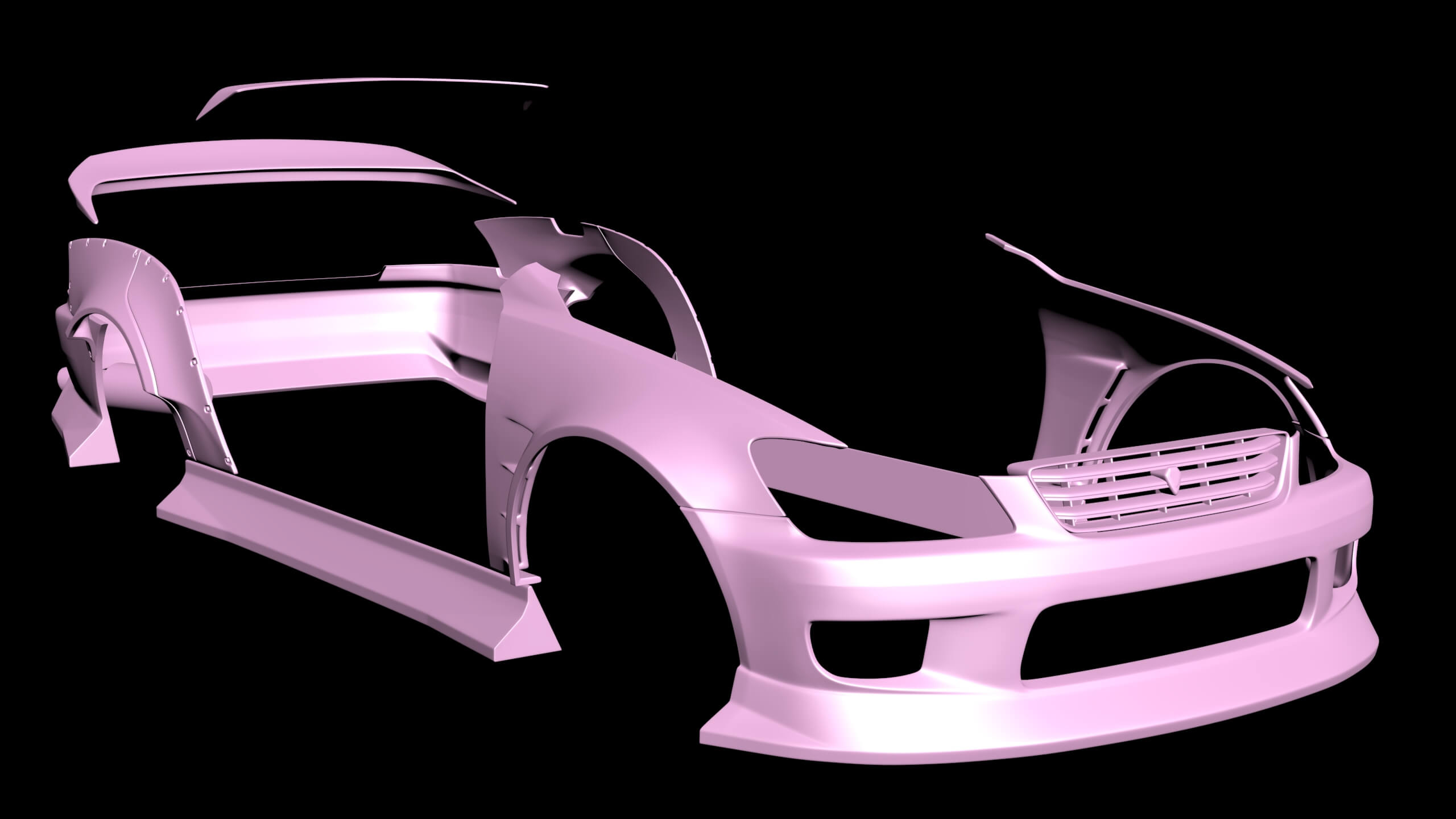 IS300 Gundam Kit - 3D Model by bayazoff