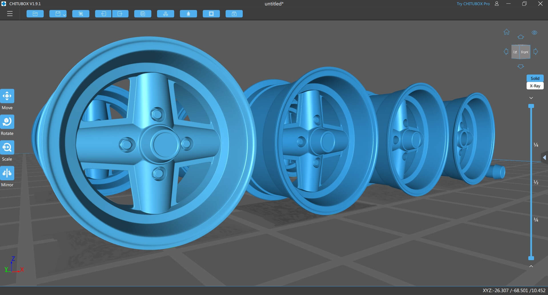 JBW Revolite Wheel - 3D Model by bayazoff