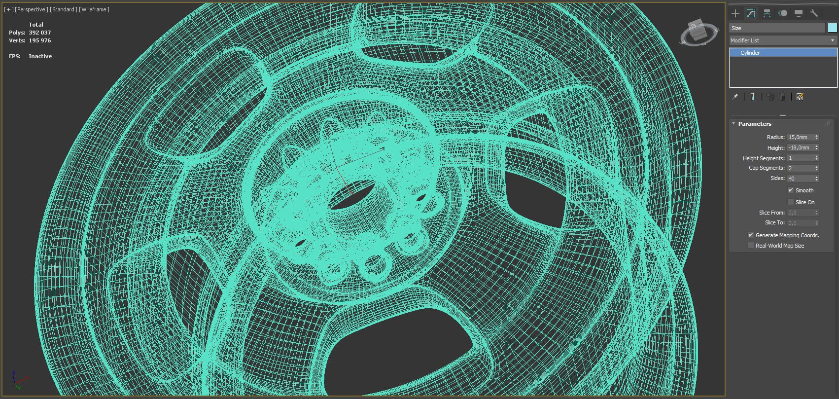 Lorinser RSK3 Rim Printable - 3D Model by bayazoff