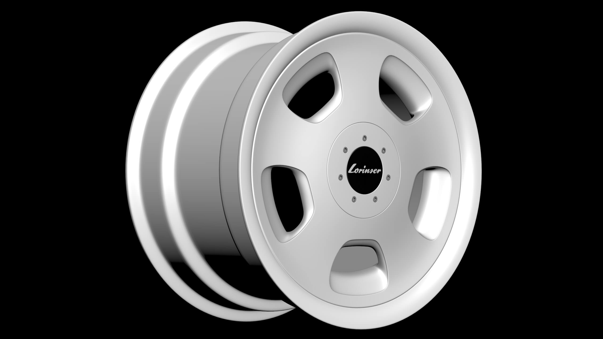 Lorinser RSK3 Rim Printable - 3D Model by bayazoff